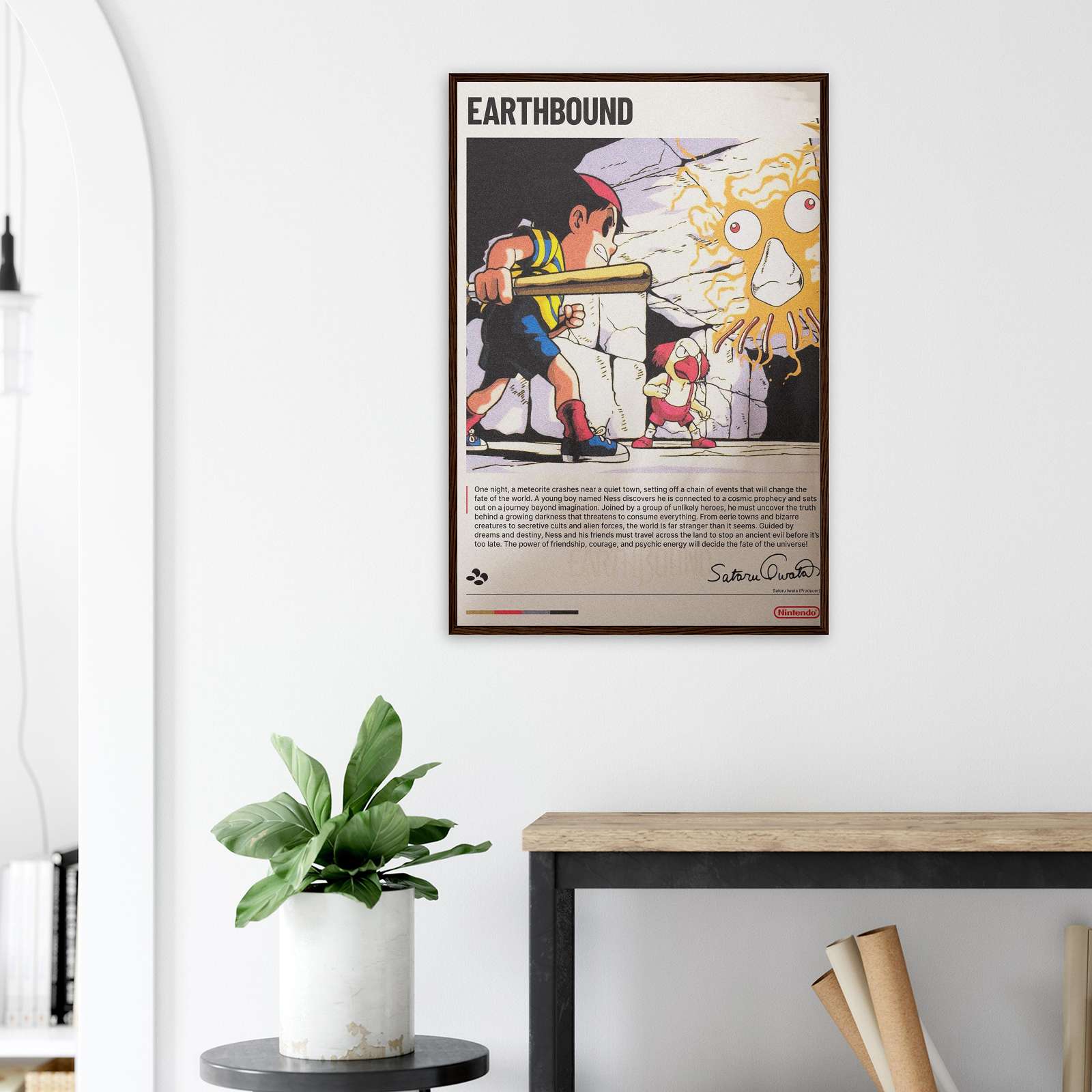 Earthbound Poster, Gaming Poster, Full-Size Poster, Ready to Hang ...