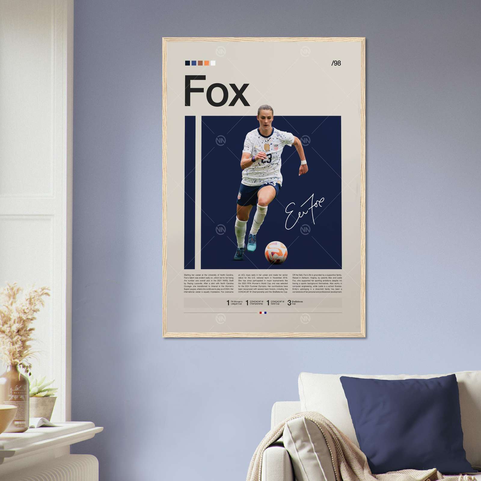 Emily Fox Poster, Sports Poster, Football Poster, Full-Size Poster ...