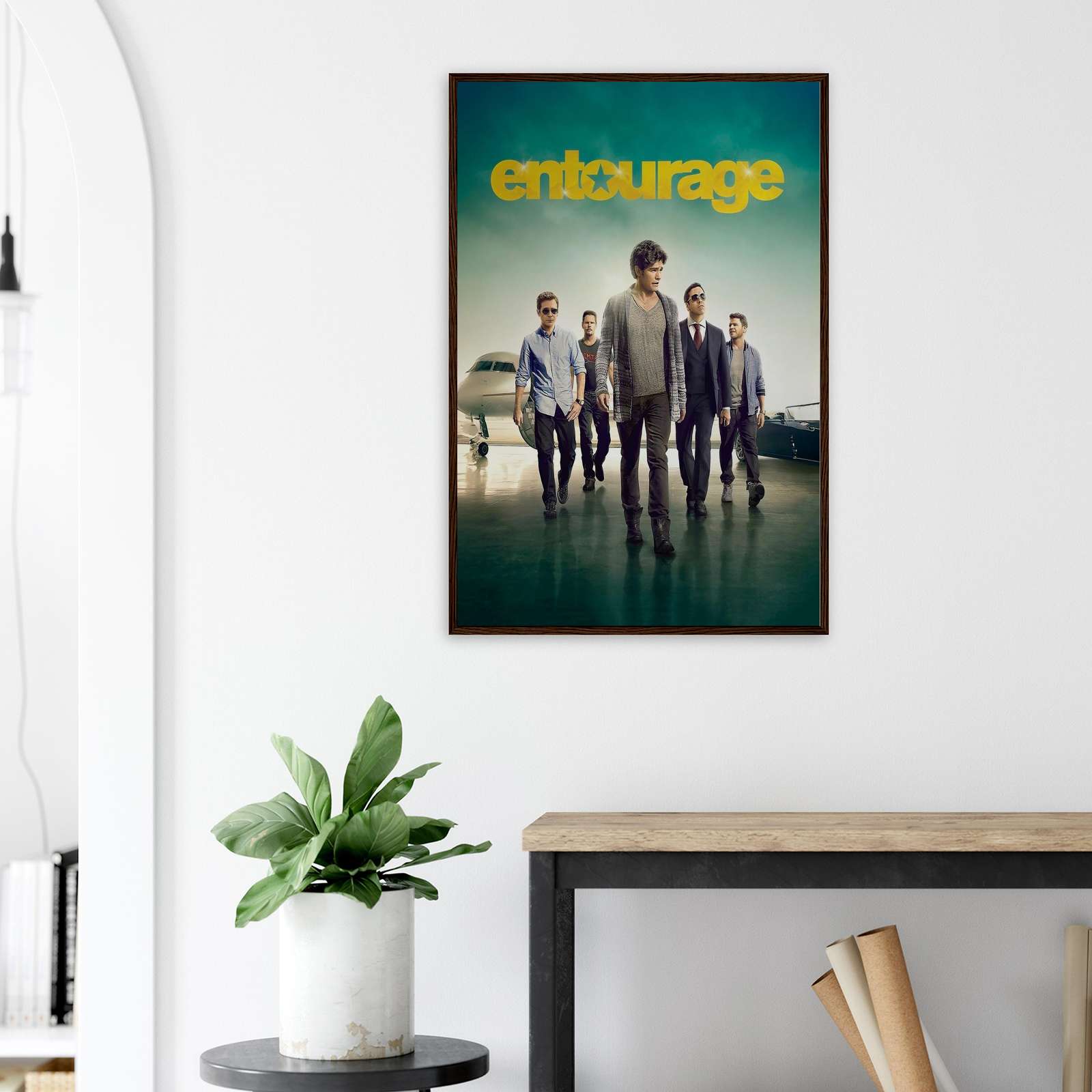 Entourage Tv Series Poster, Vintage Movie Poster, Tv Show Poster, Full ...