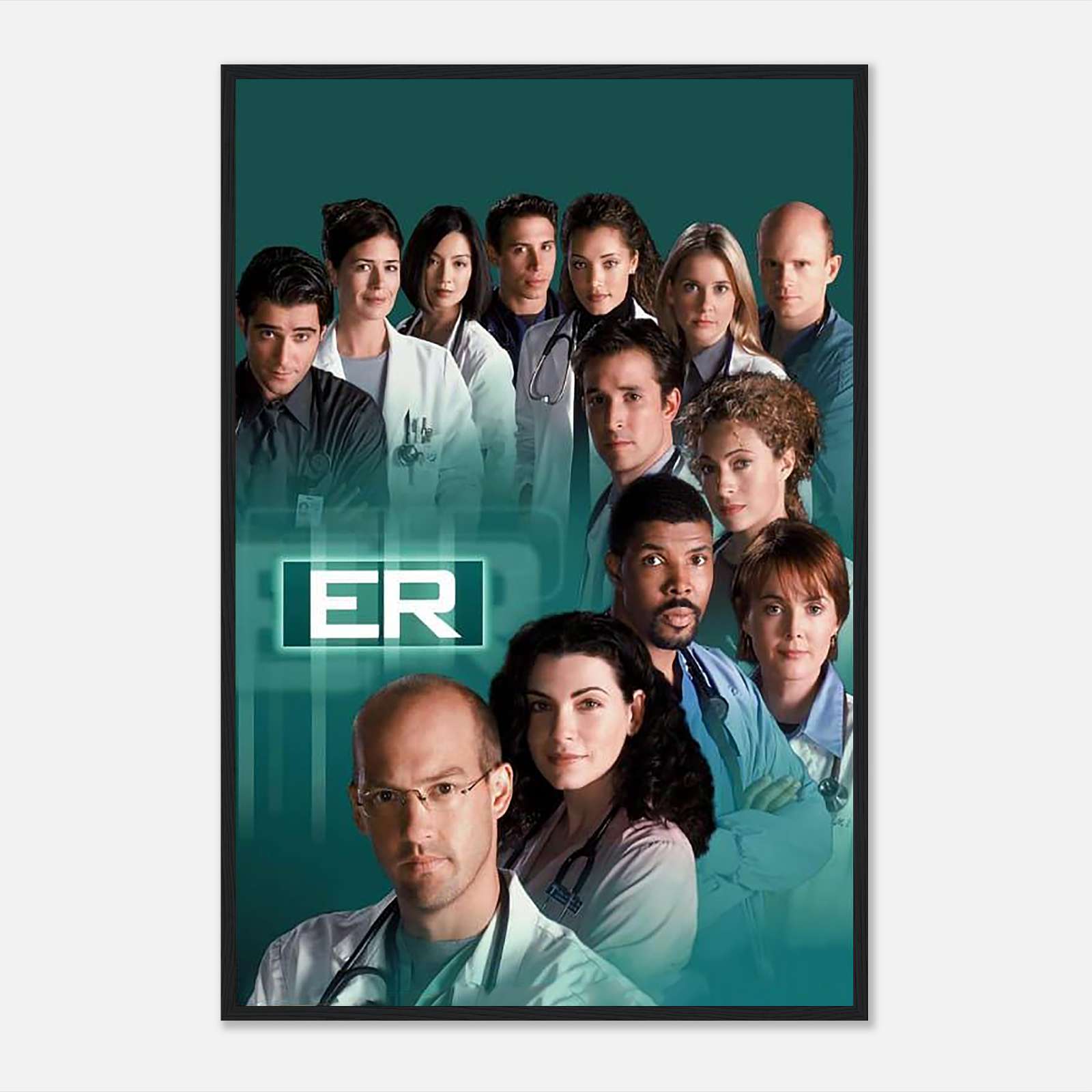 Er Tv Series Poster, Er Tv Show Poster, Vintage Movie Poster, Full-Size ...