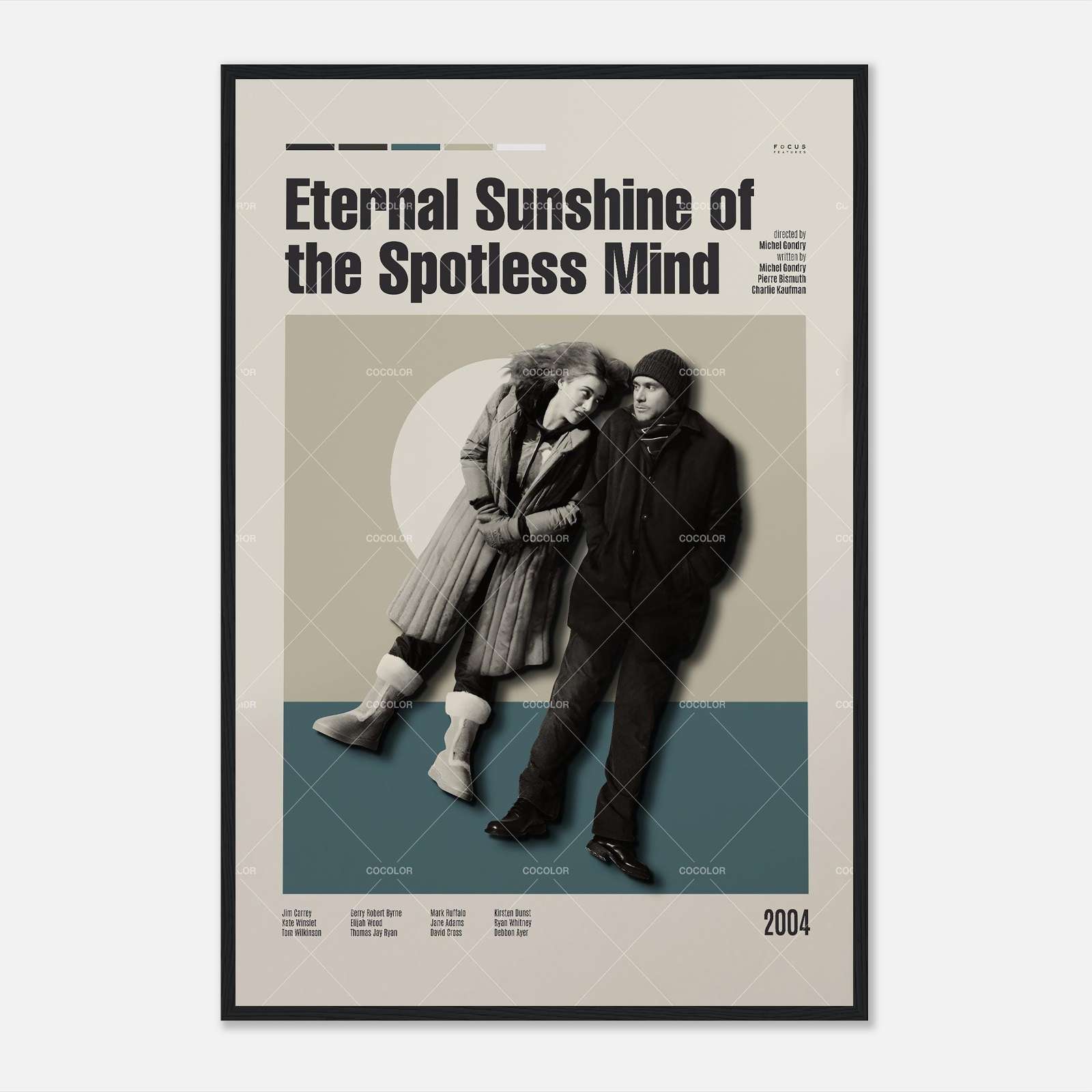 Eternal Sunshine Of The Spotless Mind Movie Poster Vintage Poster ...