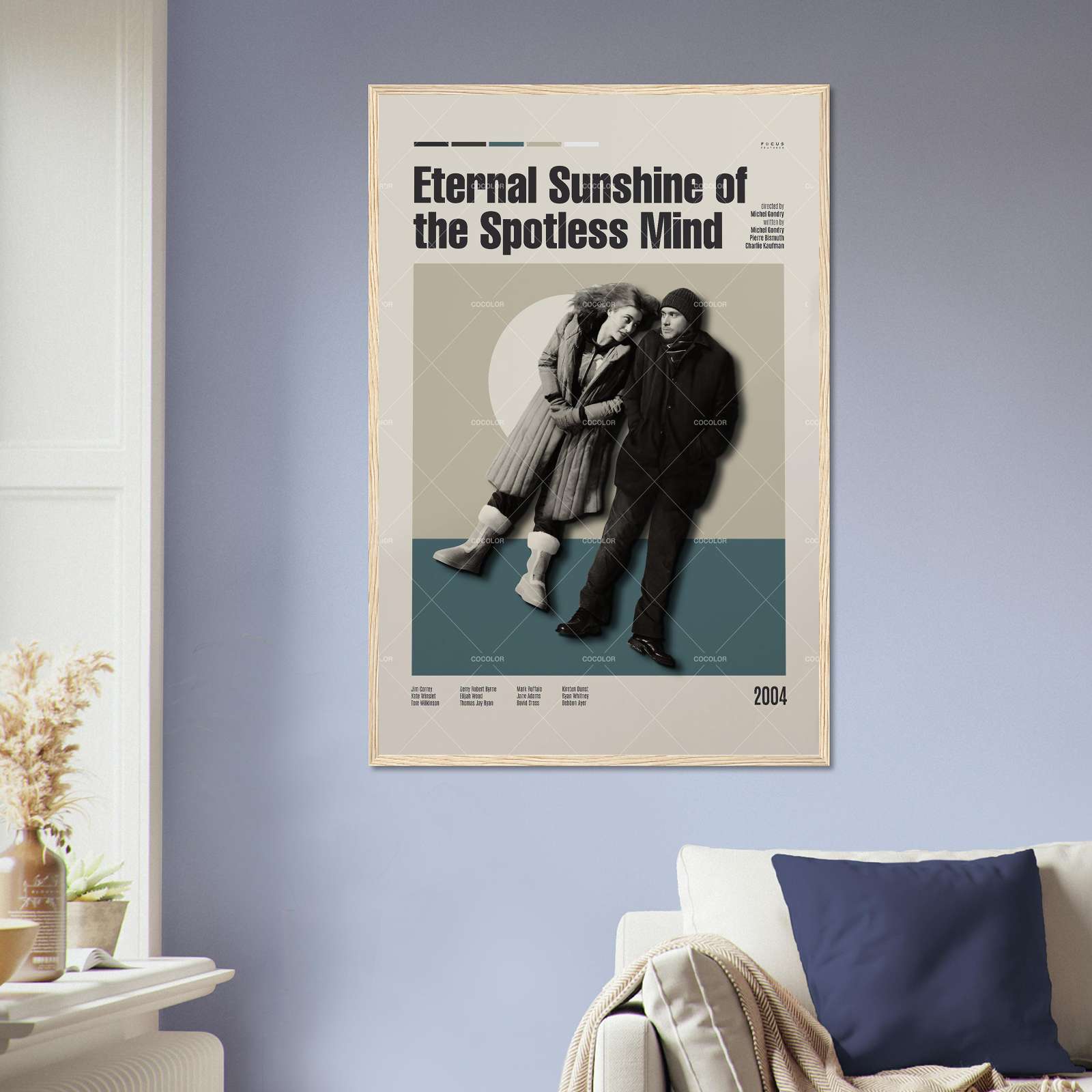Eternal Sunshine Of The Spotless Mind Movie Poster Vintage Poster ...