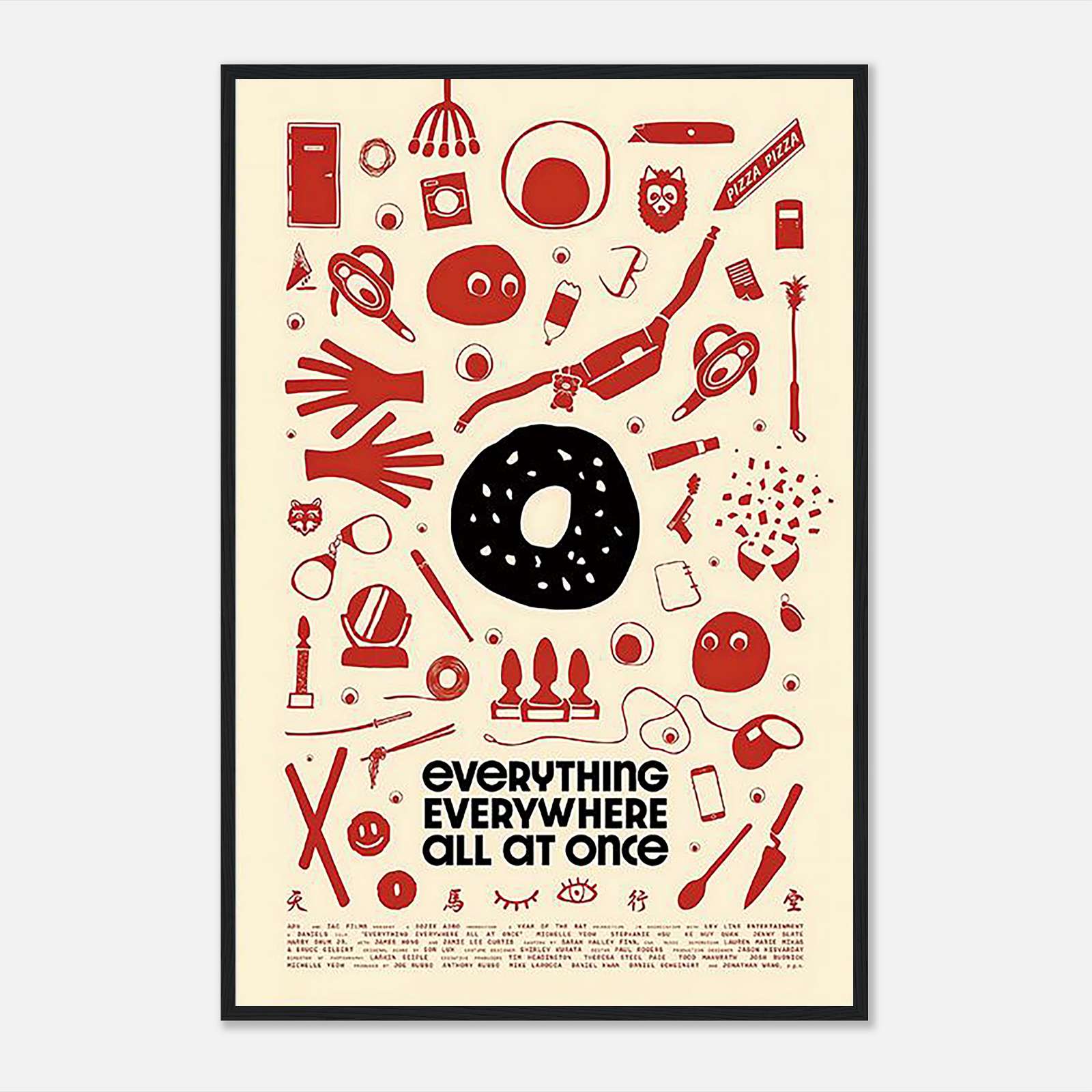 Everything Everywhere All At Once Movie Poster, Film Poster, Full-Size ...