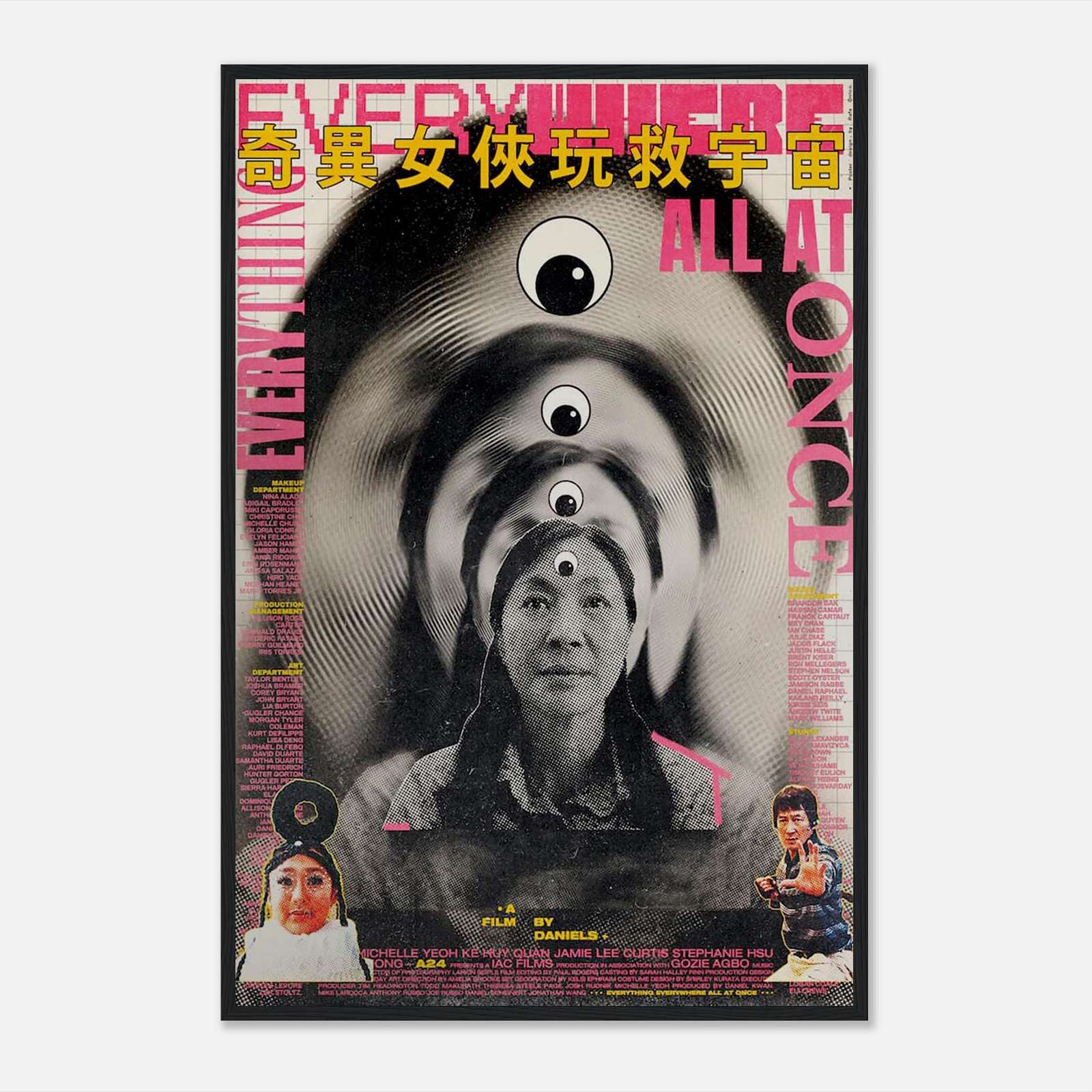 Everything Everywhere All At Once Movie Poster, Minimalist Movie Poster ...