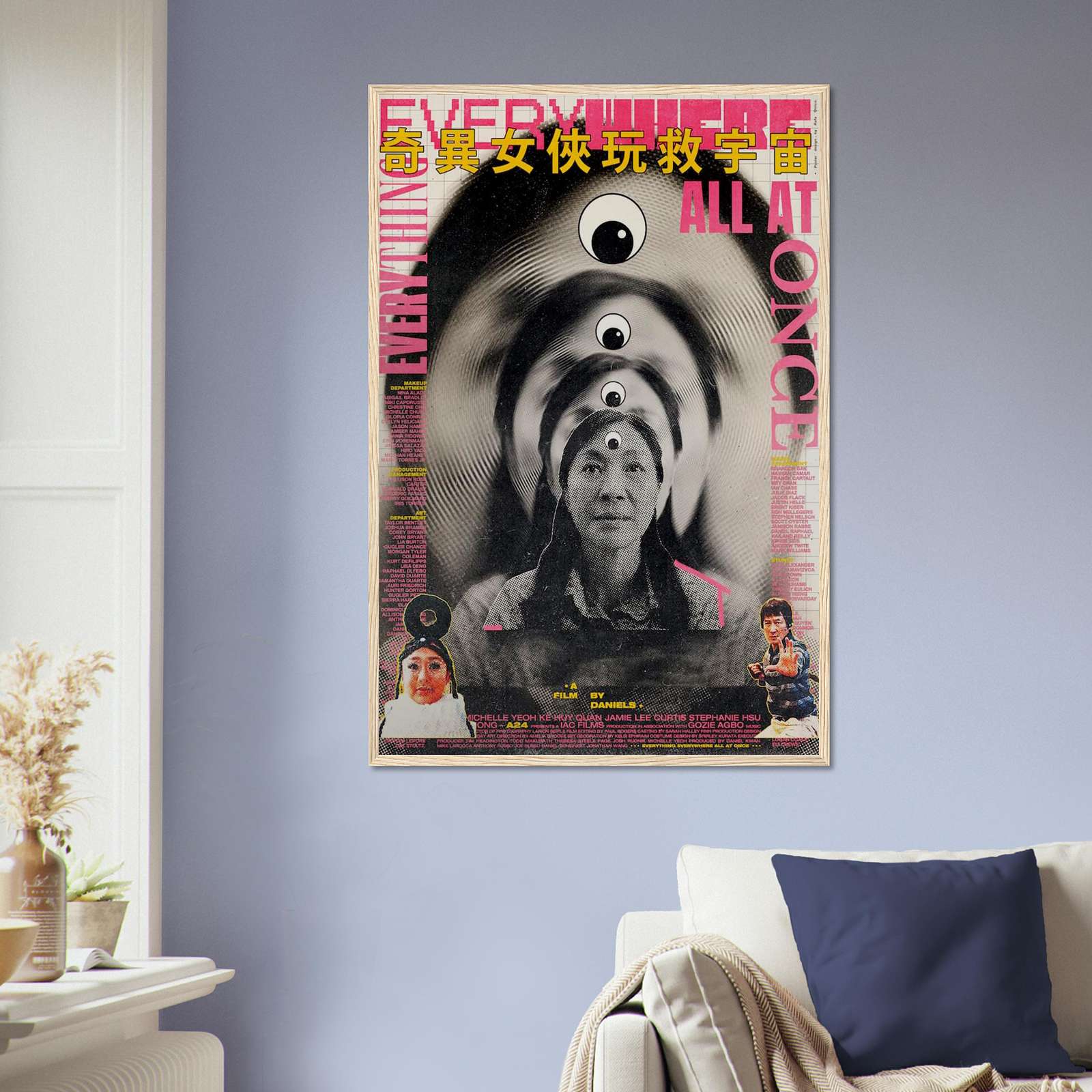 Everything Everywhere All At Once Movie Poster, Minimalist Movie Poster ...