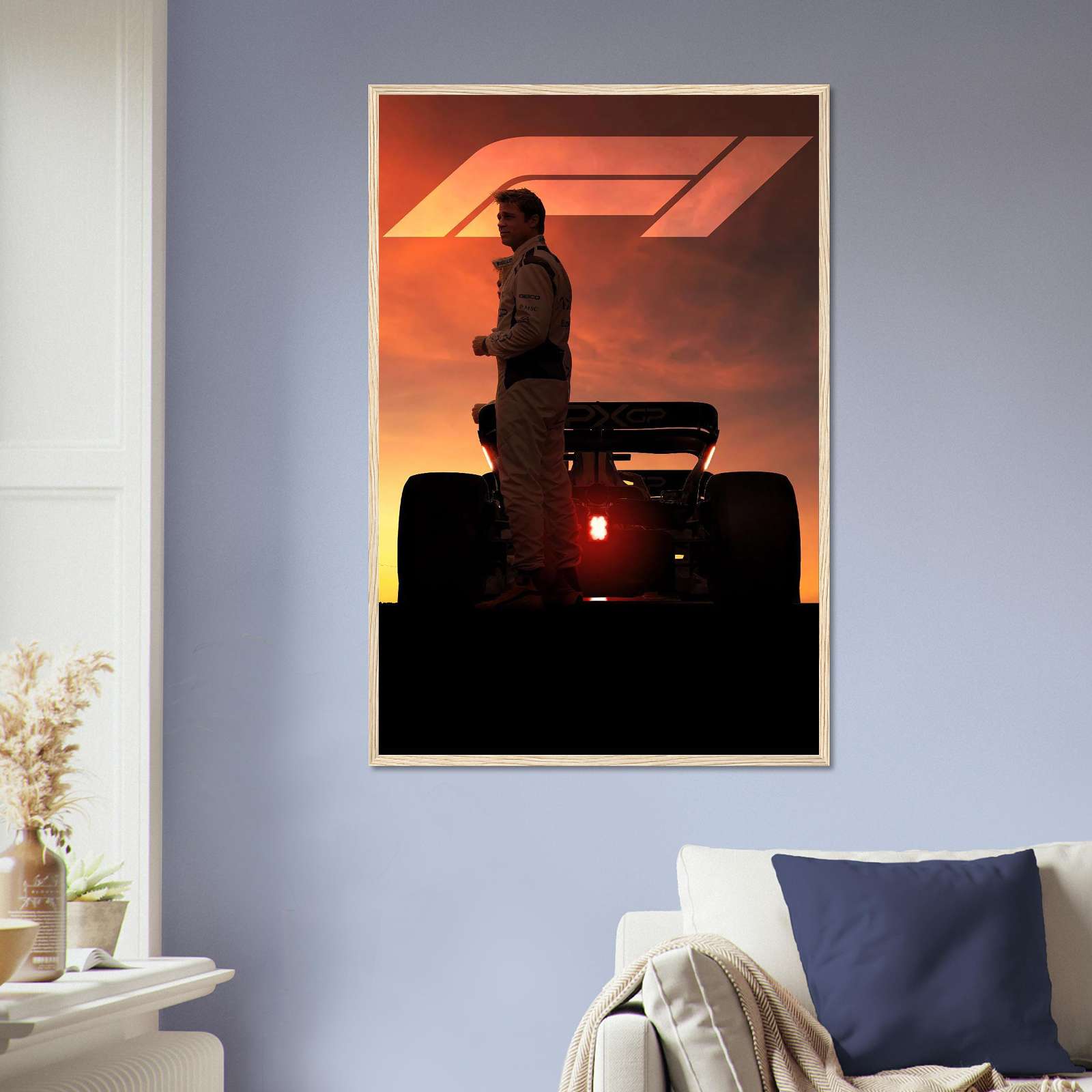 F1 The Movie Cinematic Poster, Formula 1 Brad Pitt Racing Film, Full ...