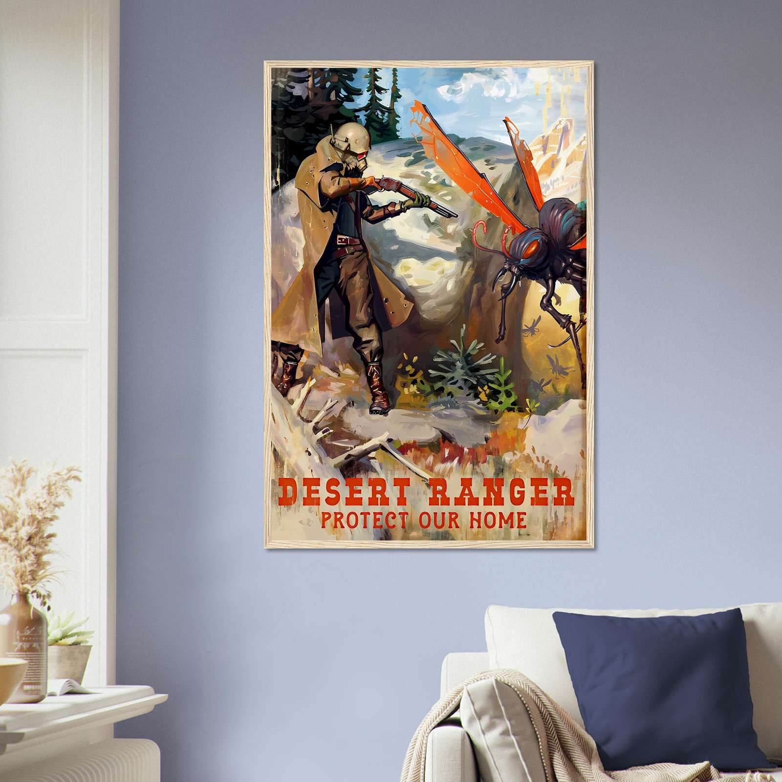 Fallout Poster, Game Poster, Video Game Poster, Full-Size Poster, Ready ...