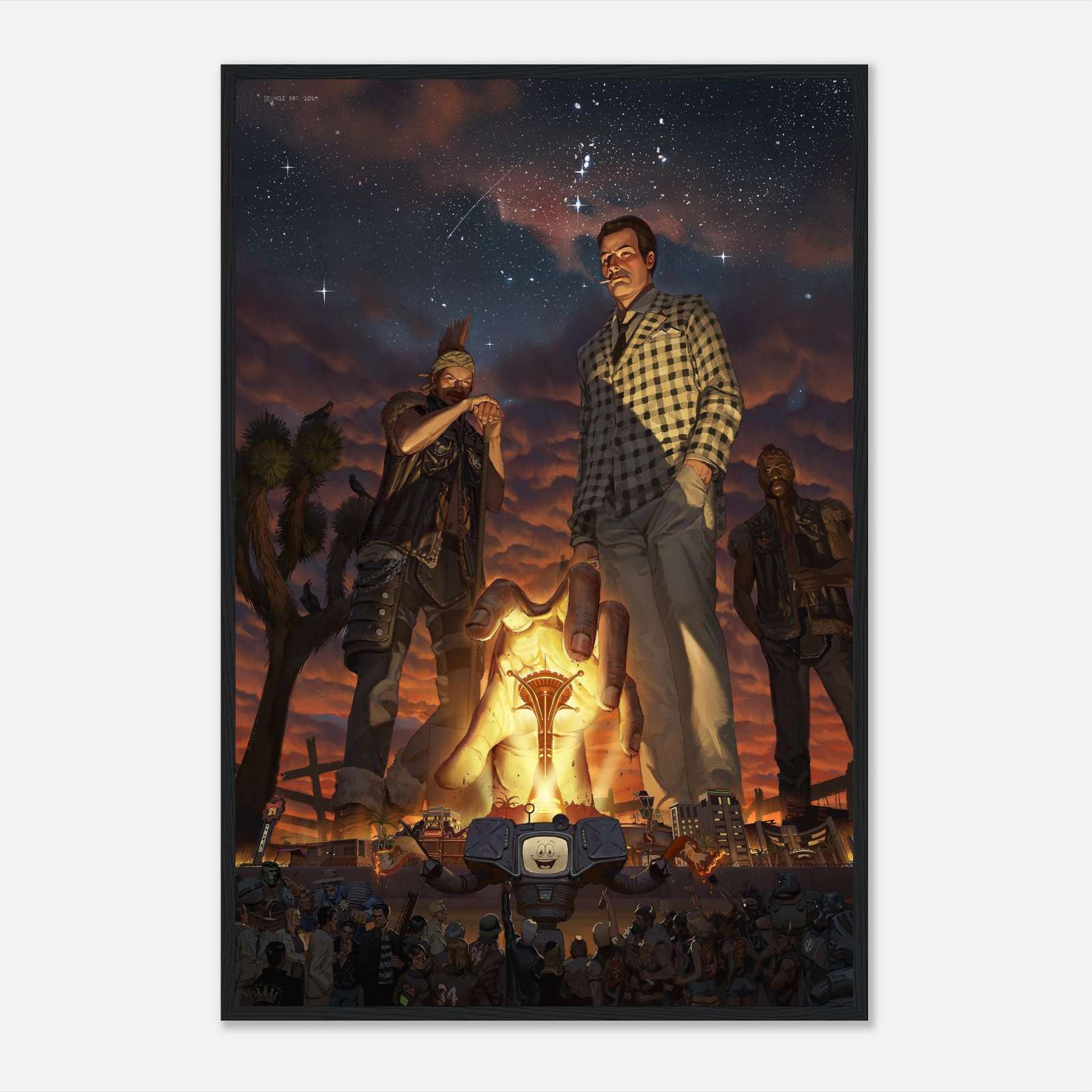 Fallout Poster, Video Game Poster, Game Poster, Full-Size Poster, Ready ...