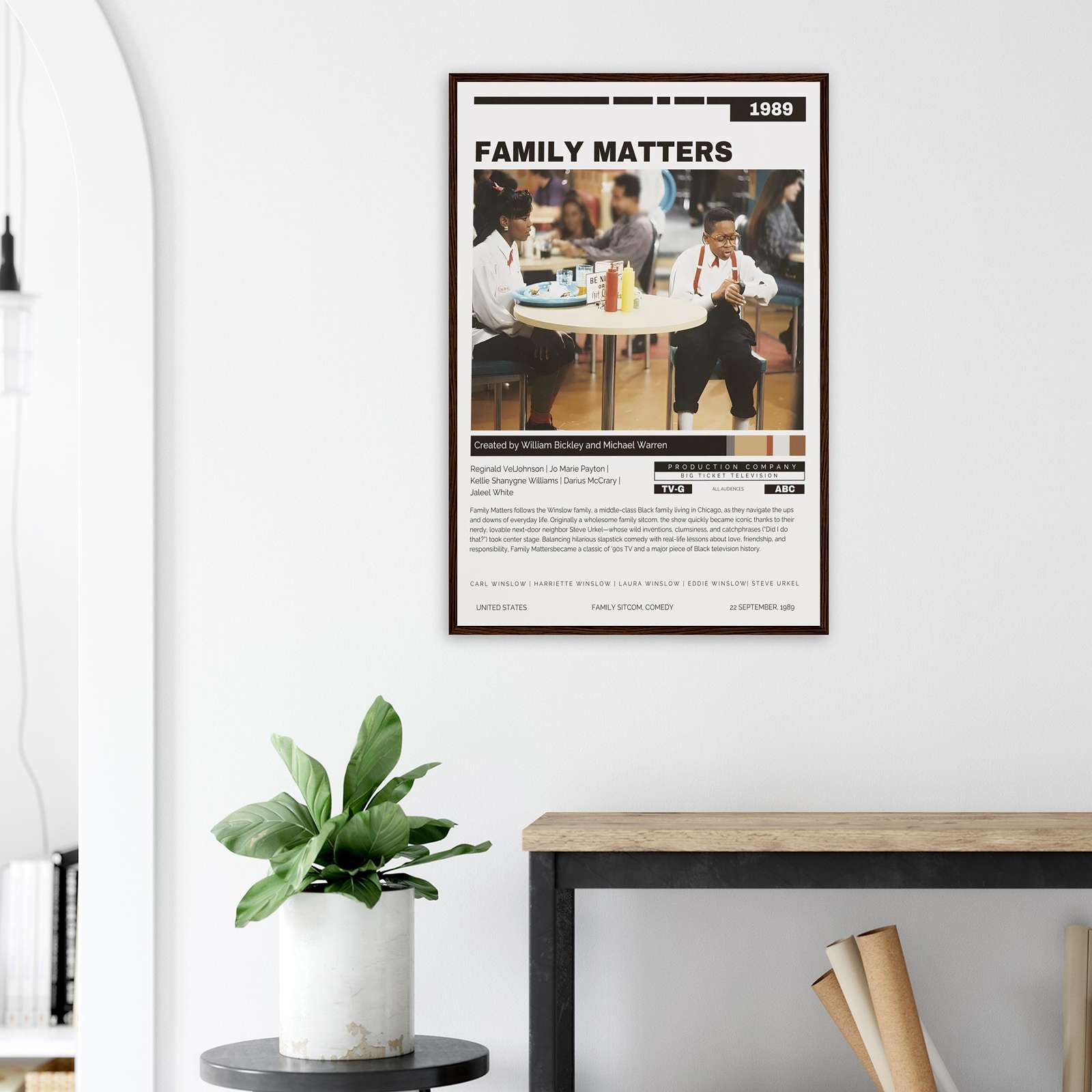 Family Matters Movie Poster, 2024 Movie Poster, Film Poster, Full-Size ...