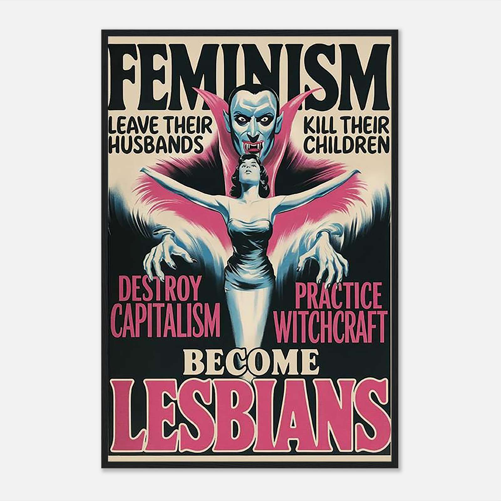 Feminism Propaganda Poster. Movie Poster Film Poster Feminism Wtf Movie ...