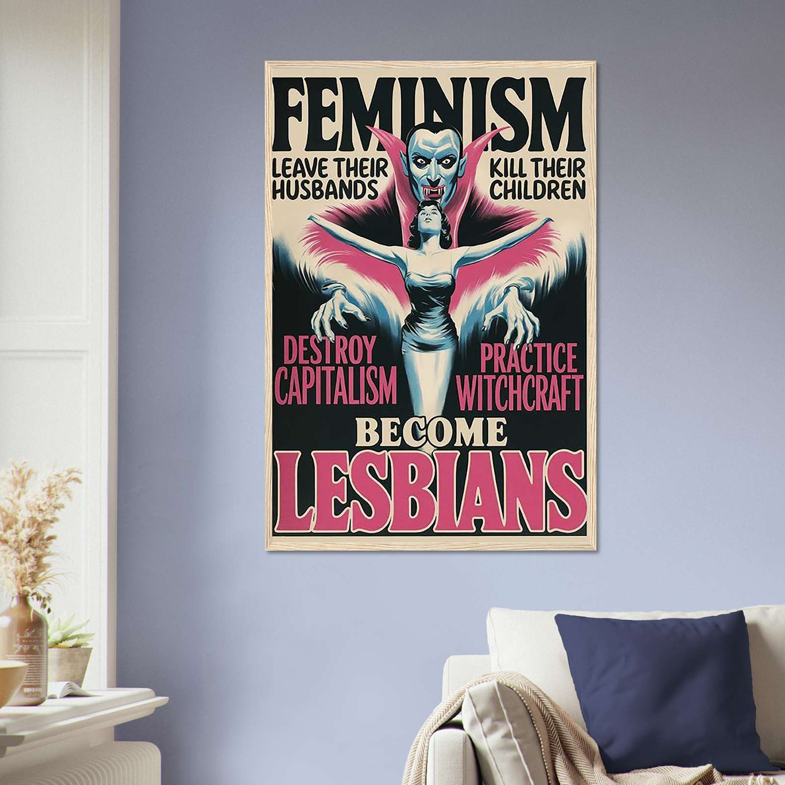 Feminism Propaganda Poster. Movie Poster Film Poster Feminism Wtf Movie ...