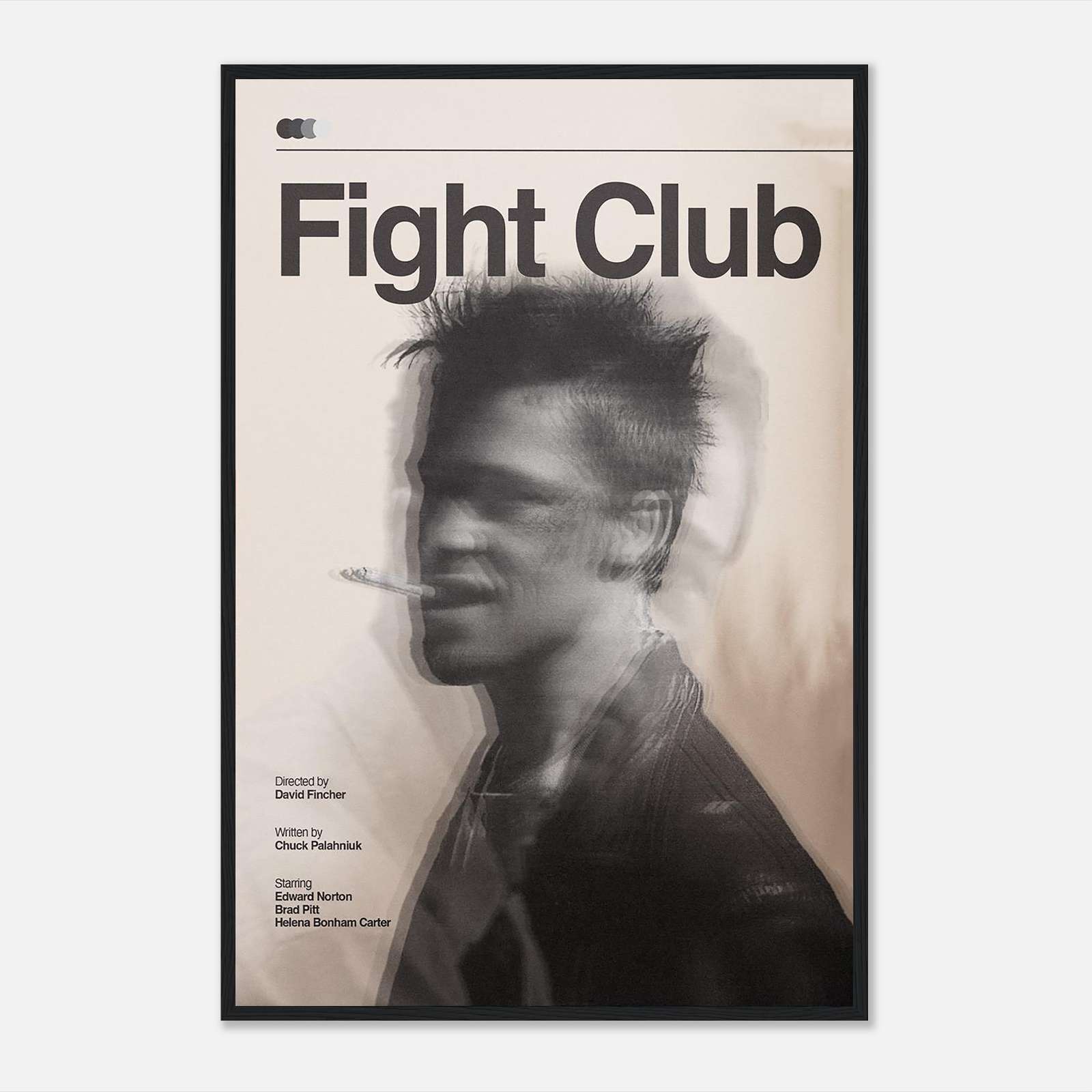 Fight Club Movie Poster, Vintage Poster, Classic Poster, Film Poster ...