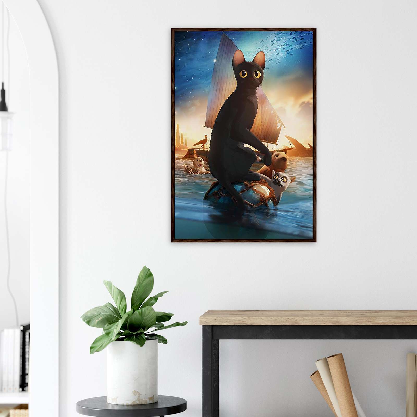 Flow Movie Poster, Full-Size Movie Poster, Ready to Hang - Citiesbox