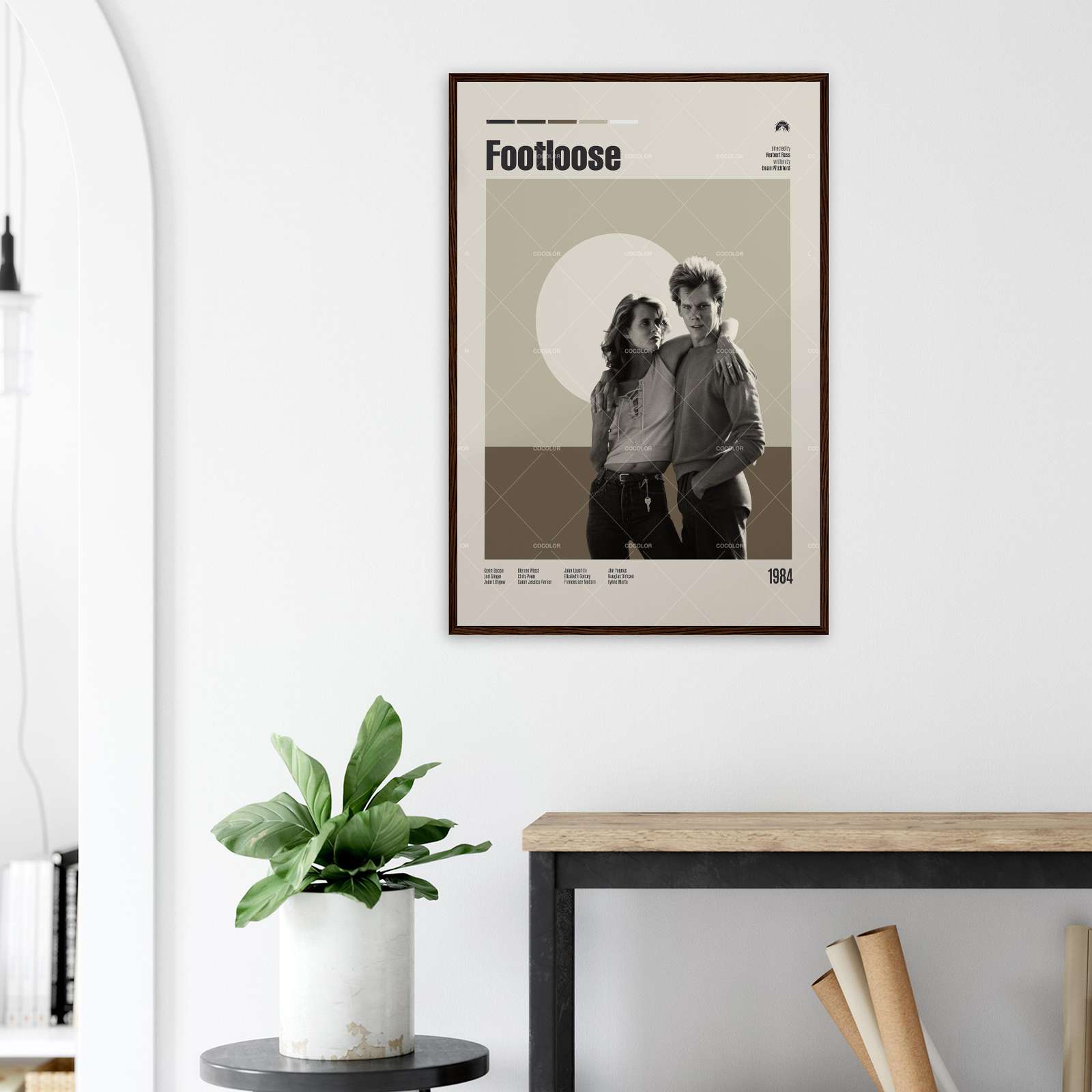 Footloose Movie Poster, Vintage Movie Poster, Retro Tv Show Poster ...