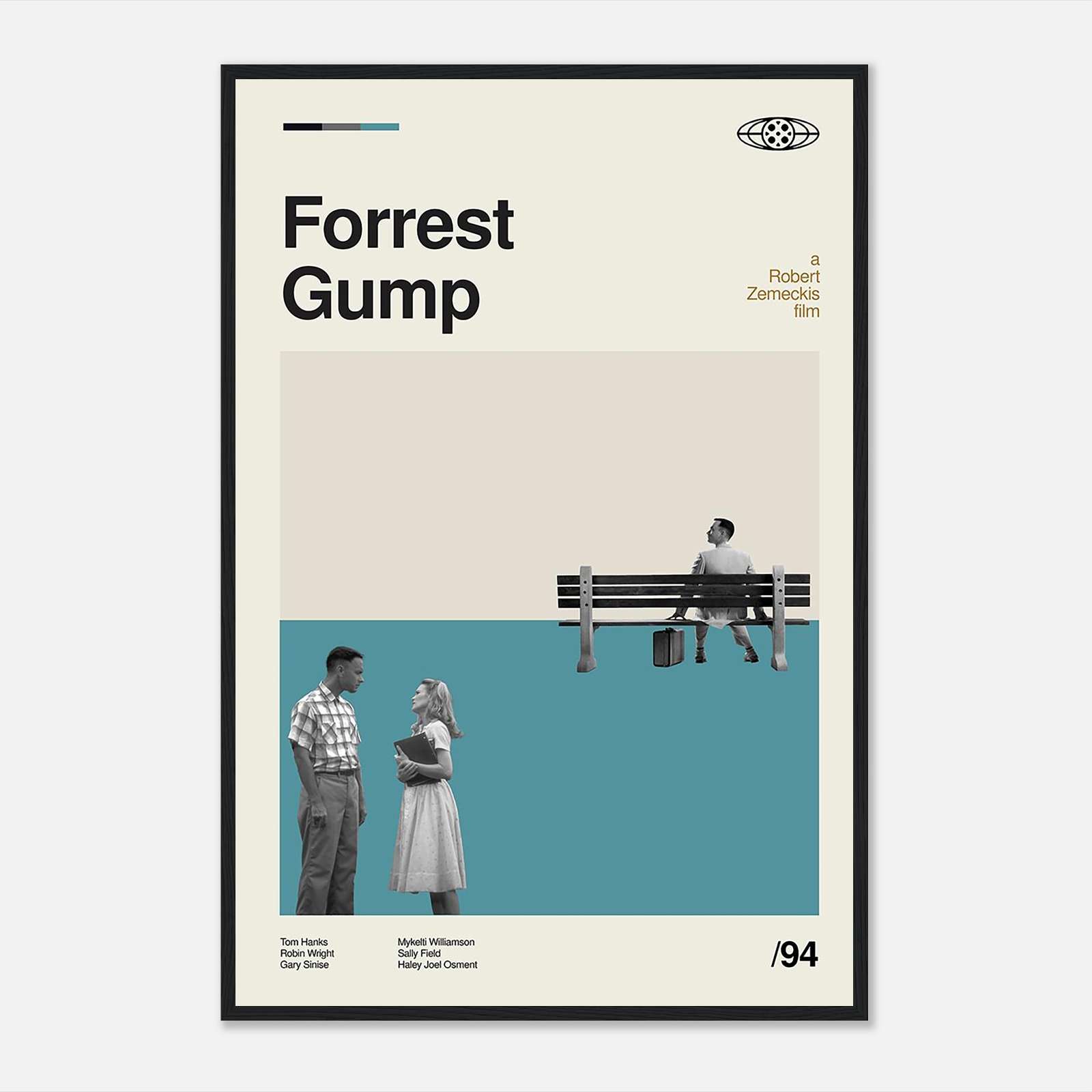 Forrest Gump Movie Poster, Tv Series Poster, Vintage Movie Poster, Full ...
