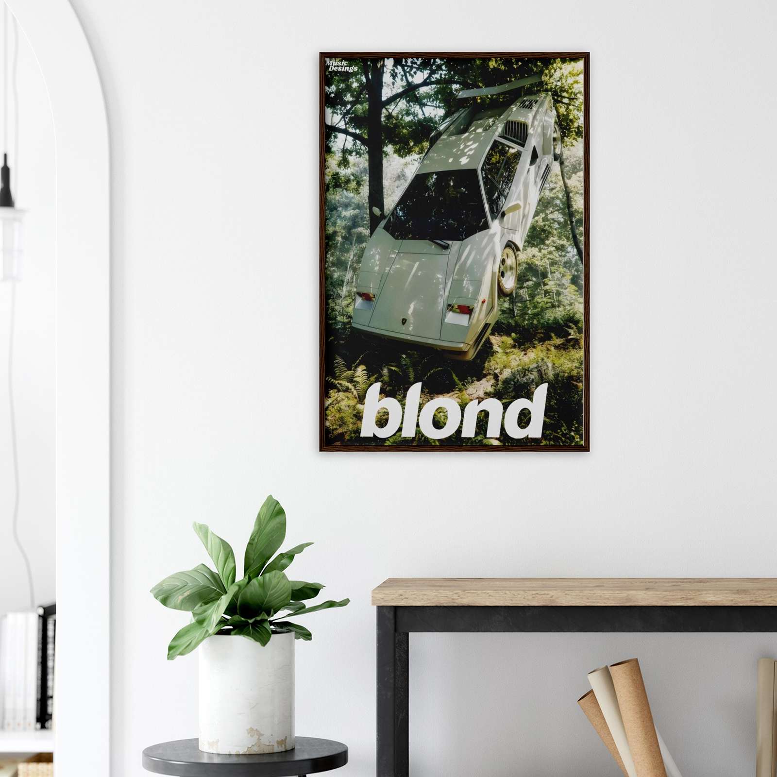 Frank Ocean Poster, Blond Album Cover Poster Poster, Music Poster, Full ...