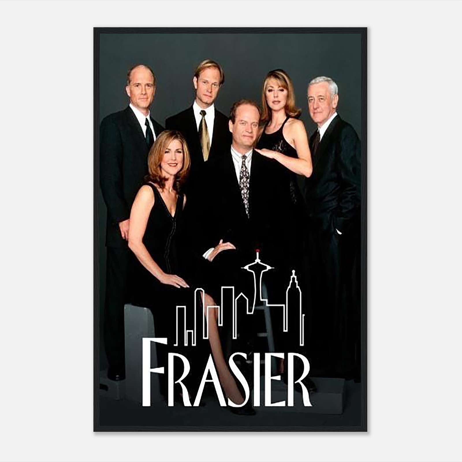 Frasier Tv Series Poster, Movie Poster, Vintage Movie Poster, Full-Size ...