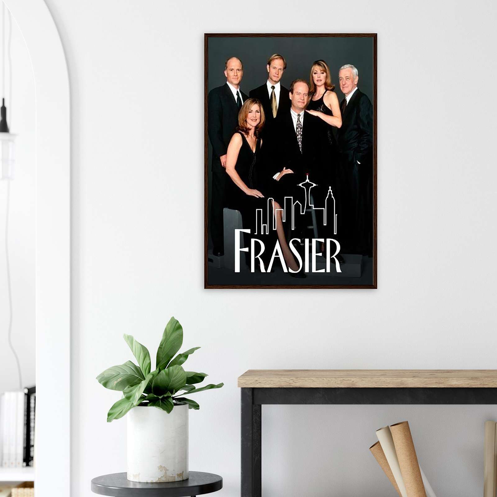 Frasier Tv Series Poster, Movie Poster, Vintage Movie Poster, Full-Size ...