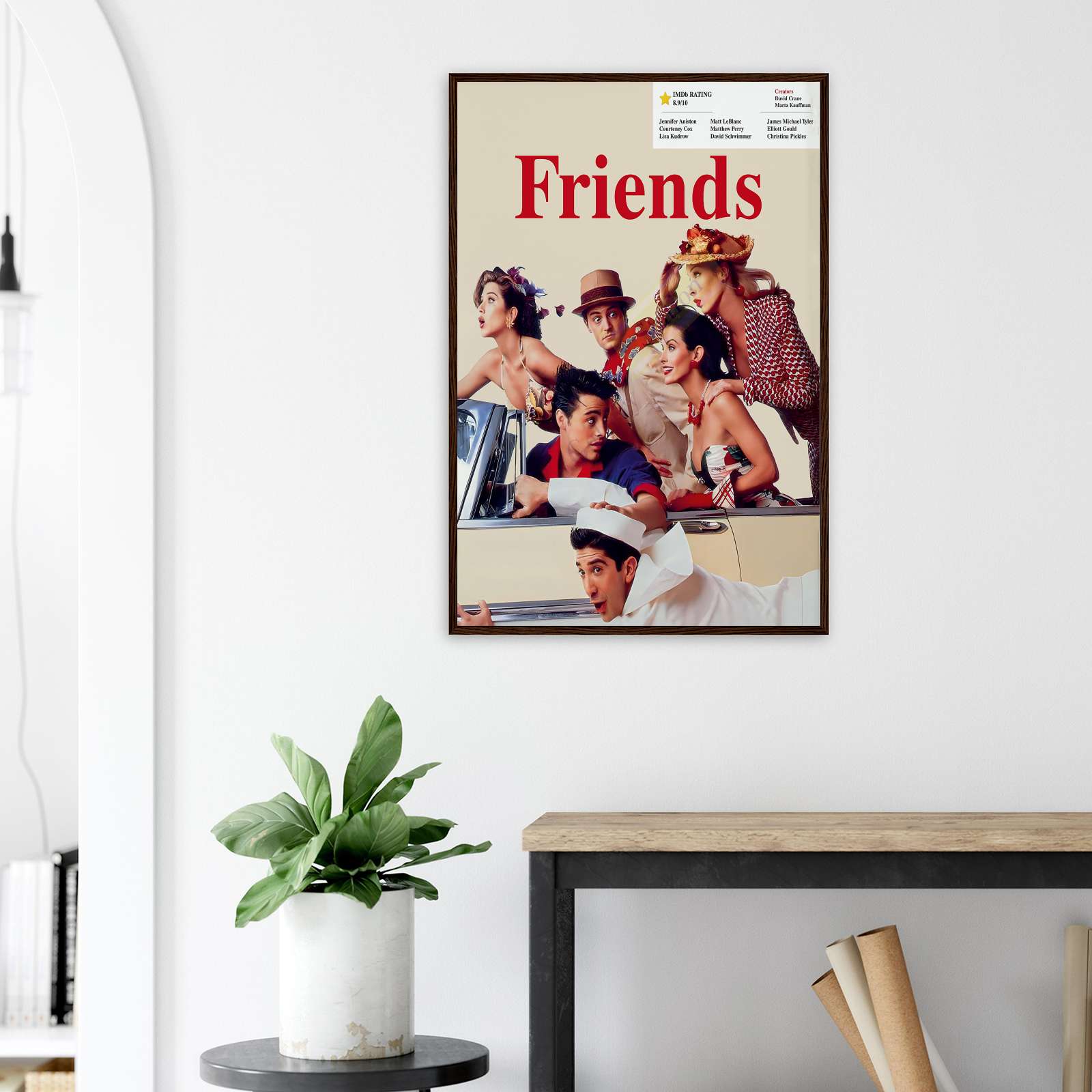 Friends Tv Series Poster, Cult Classic Movie Poster, Full-Size Poster ...