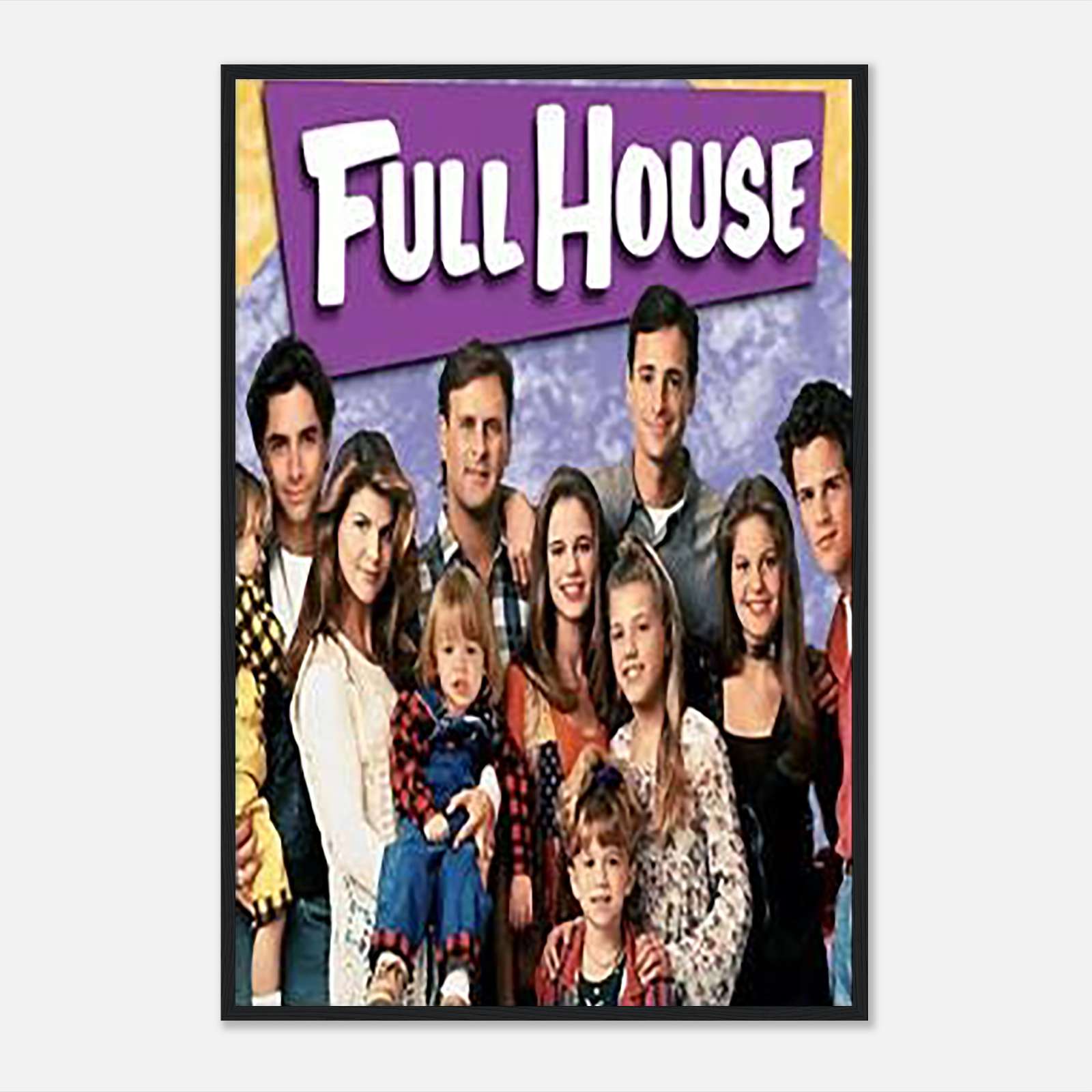 Full House Tv Series Poster, Vintage Movie Poster, Film Poster, Full ...