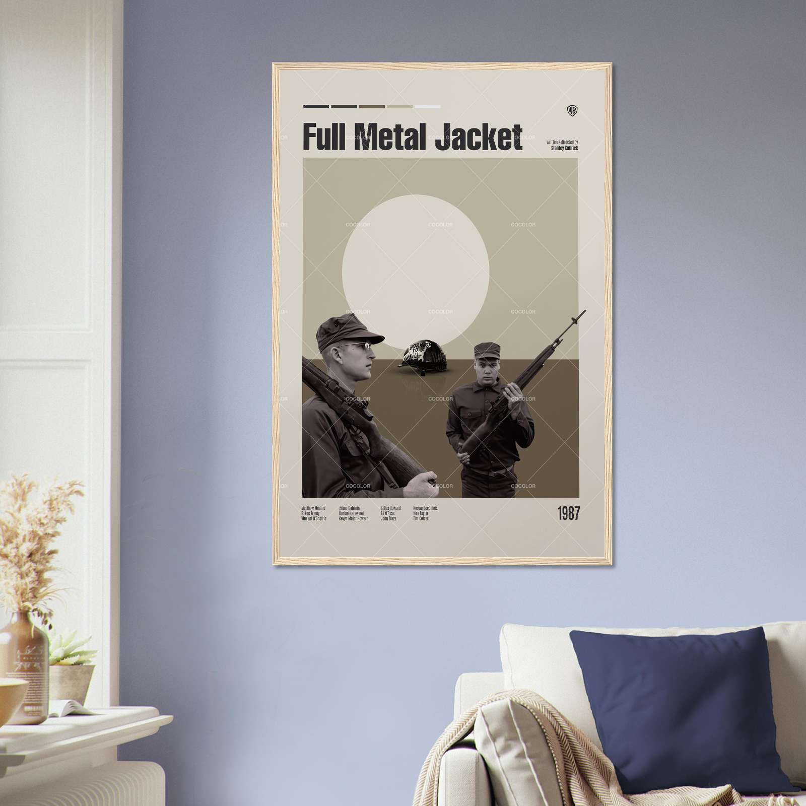 Full Metal Jacket Movie Poster, Full Metal Jacket Poster, Full-Size ...