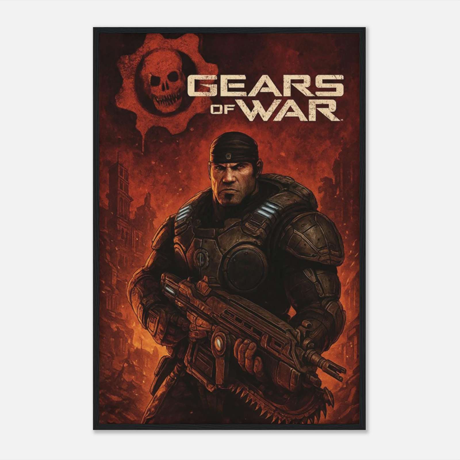 Gears Of War Poster, Gaming Poster, Video Game Poster, Full-Size Poster ...