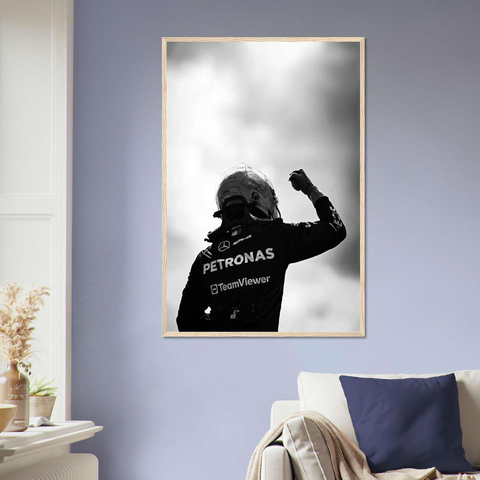 George Russell Poster, Formula 1 Poster, Vintage F1 Poster, Sports ...