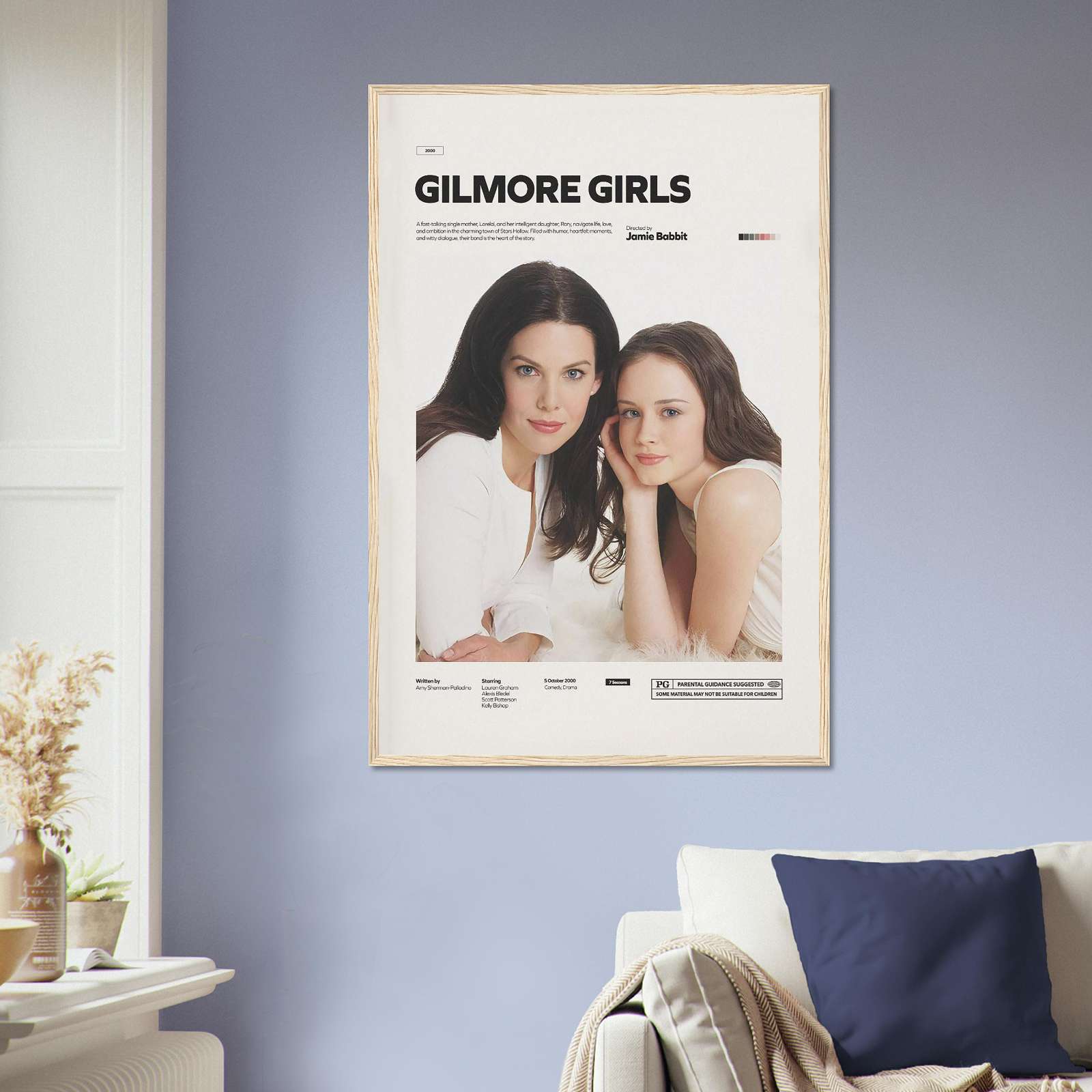 Gilmore Girls Poster Lauren Graham Print Special Design Film Poster ...