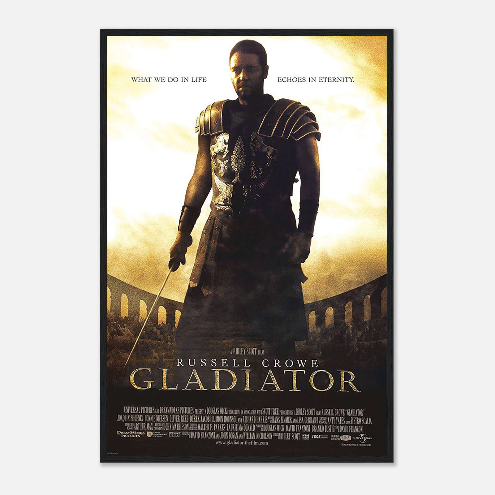 Gladiator Movie Poster, Gladiator Film Poster, Classic Movie Poster ...