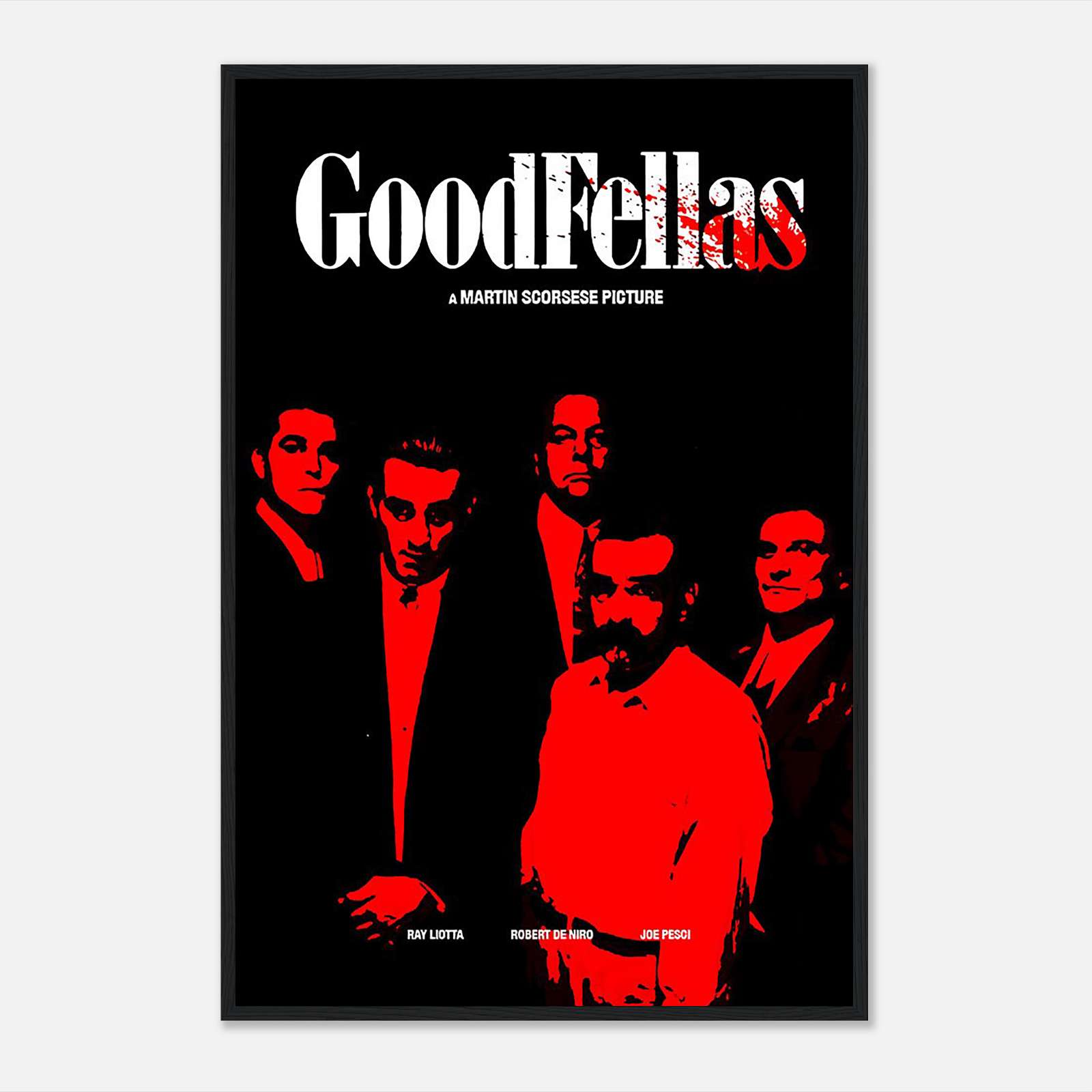 Goodfellas 1990 Classic Movie Poster, Film Fan Collectibles 1, Full ...