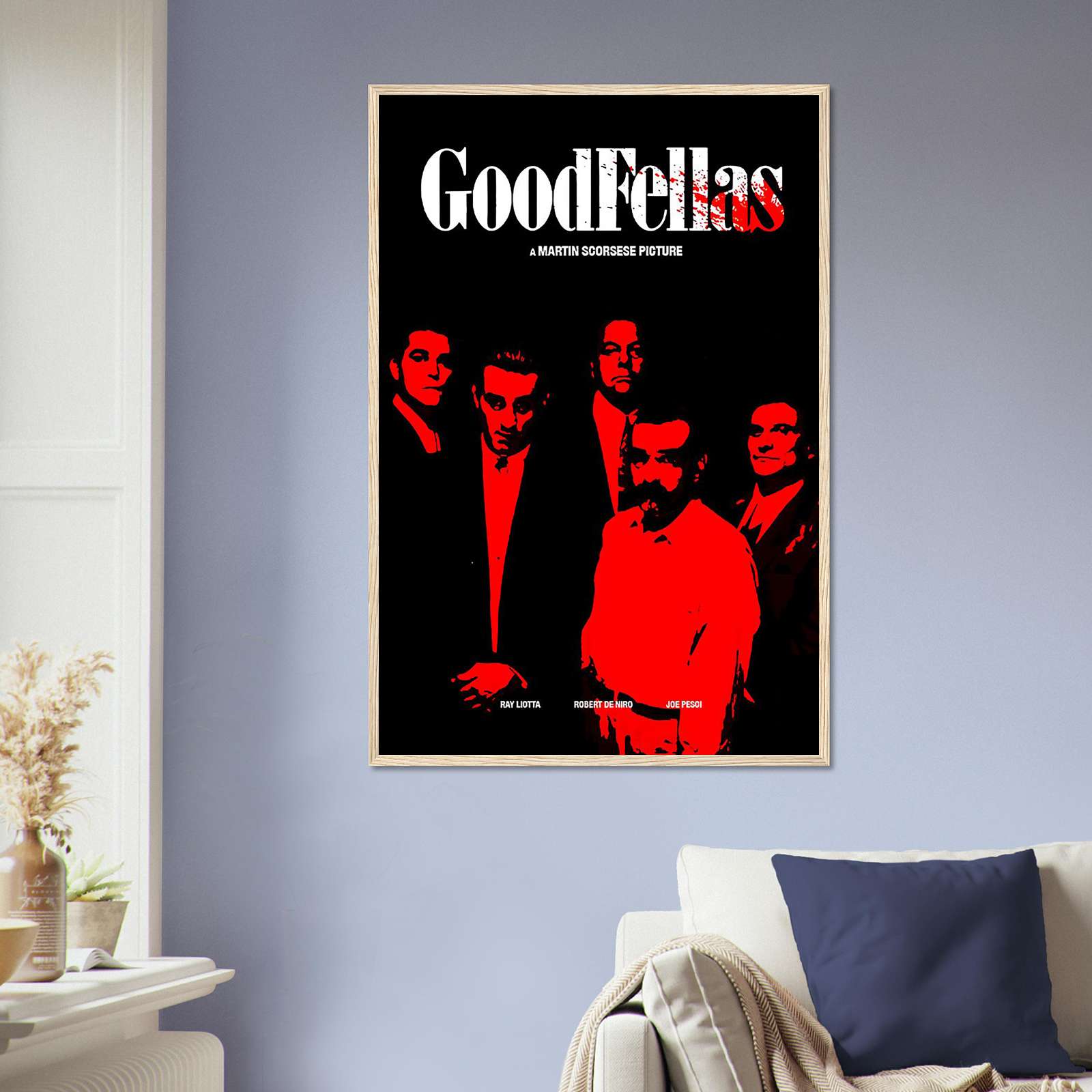 Goodfellas 1990 Classic Movie Poster, Film Fan Collectibles 1, Full ...