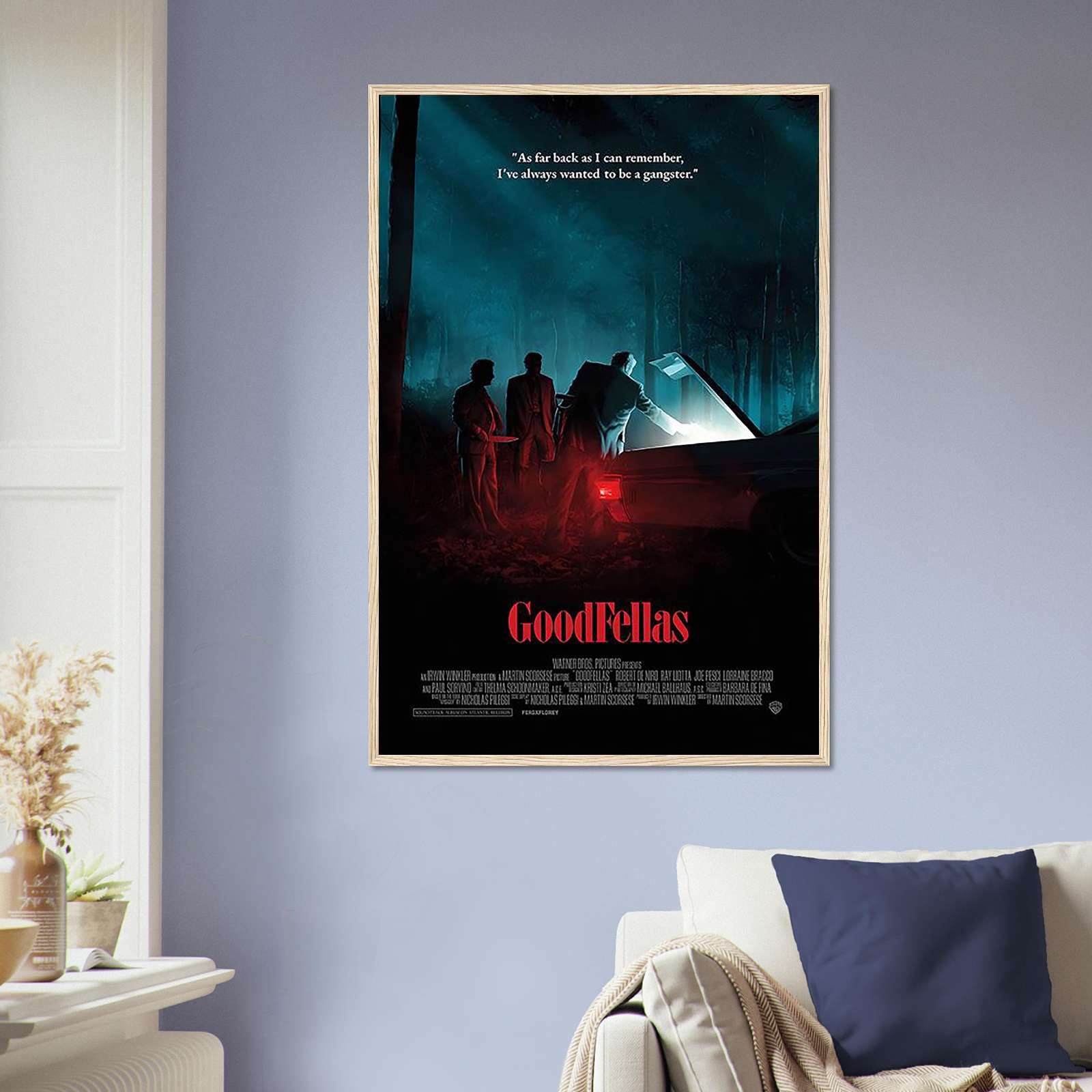Goodfellas Movie Poster, Full-Size Movie Poster, Ready to Hang - Citiesbox