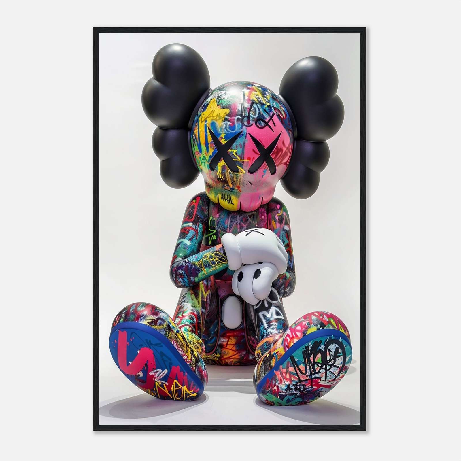 Graffiti Kaws Kaws Poster, Full-Size Poster, Ready to Hang - Citiesbox