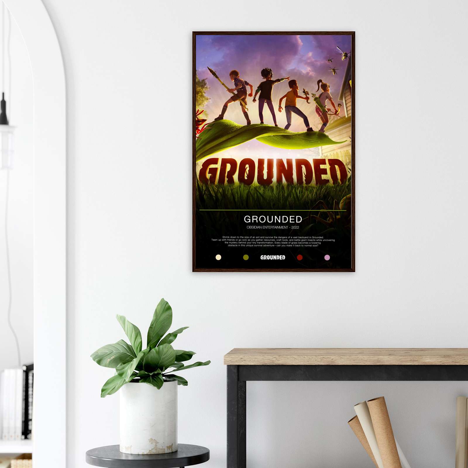 Grounded Poster, Gaming Poster, Full-Size Poster, Ready to Hang - Citiesbox