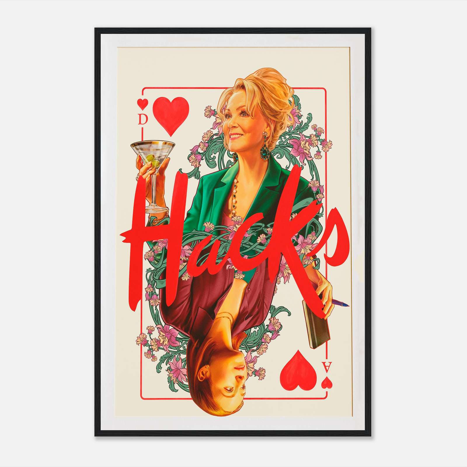 Hacks 2021 Tv Show Poster, Comedy Drama Artwork, Jean Smart, Full-Size ...
