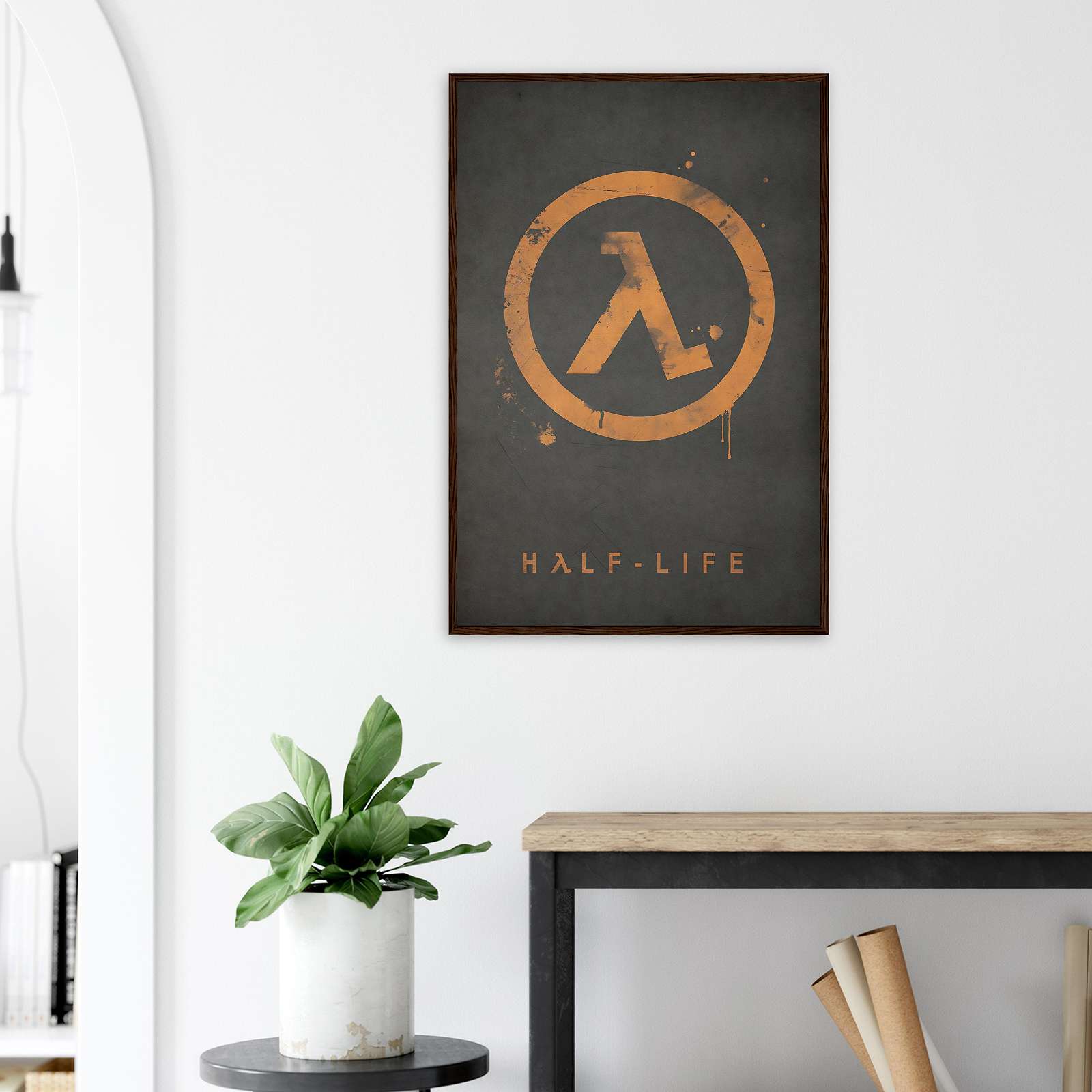 Half Life Poster, Fps Gaming Poster, Video Game Poster, Full-Size ...