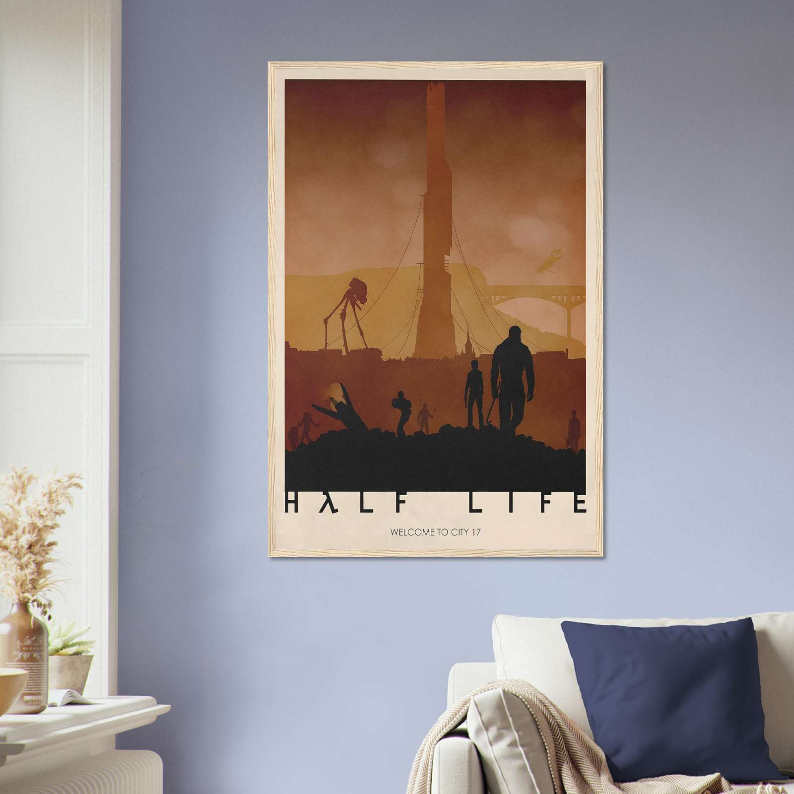 Half-Life Poster, Video Game Poster, Gaming Poster, Full-Size Poster ...
