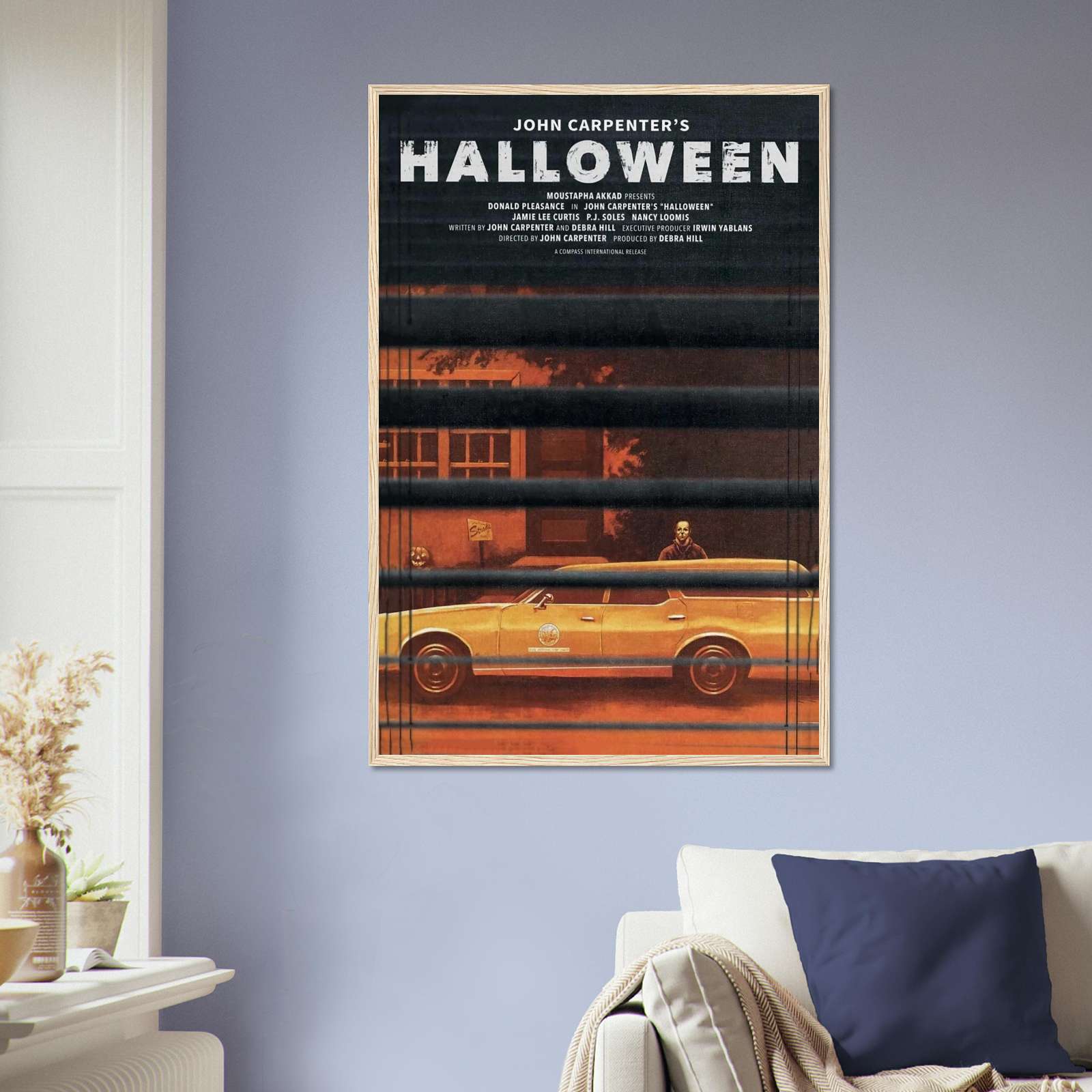 Halloween 1978 Movie Poster, Halloween 1978 Classic Horror Movie Poster ...
