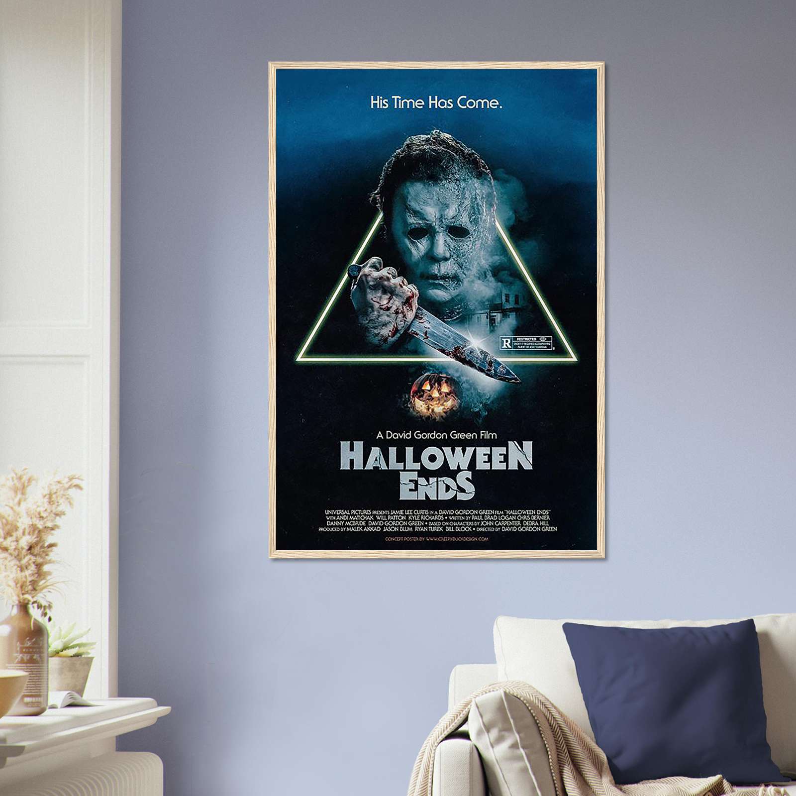 Halloween Horror Poster Classic Movie Poster, Film Fan Collectibles ...