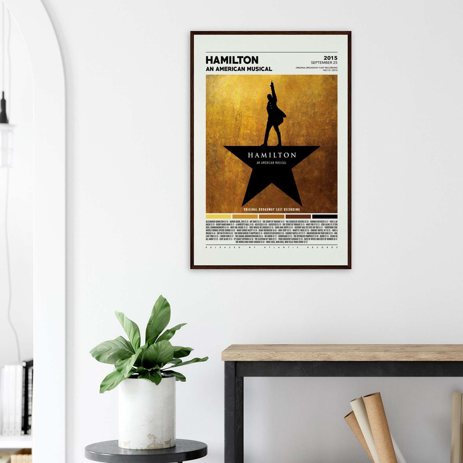 Hamilton An American Musical Poster, Film Poster, Full-Size Poster ...
