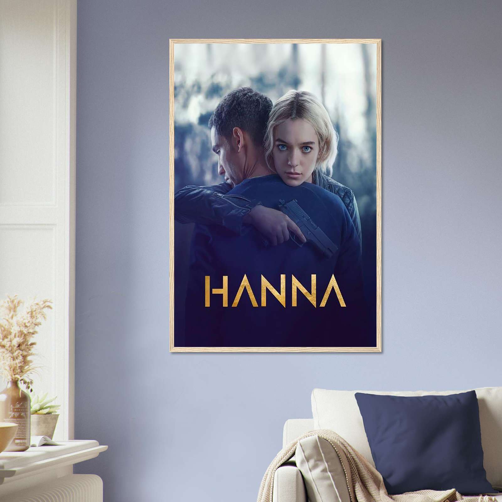 Hanna Tv Series Poster, Hanna Tv Show Poster, Full-Size Poster, Ready ...