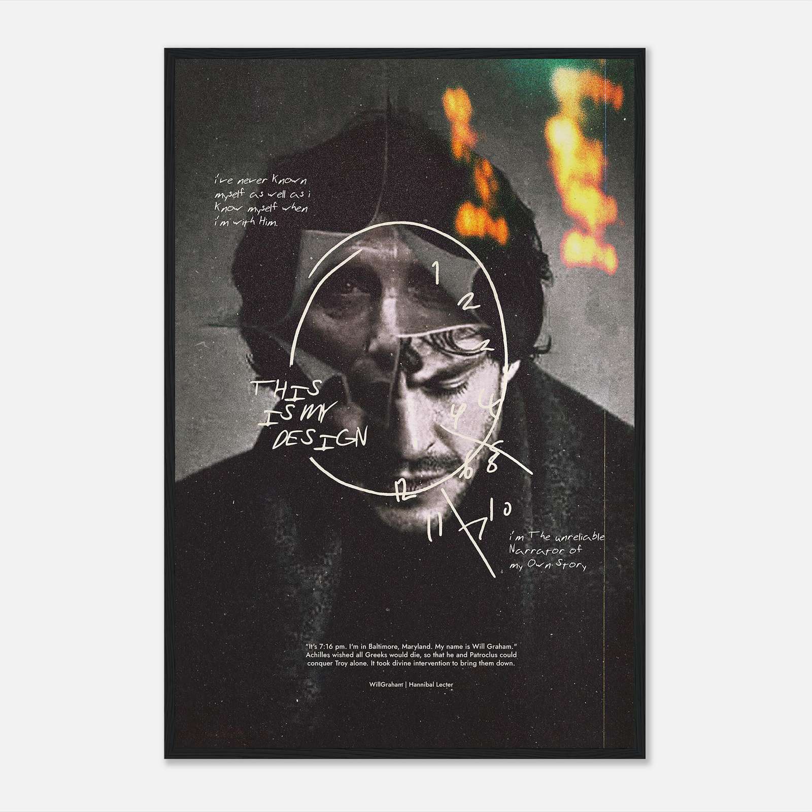 Hannibal Movie Poster, Horror Movie Poster, Hannibal Series Poster ...