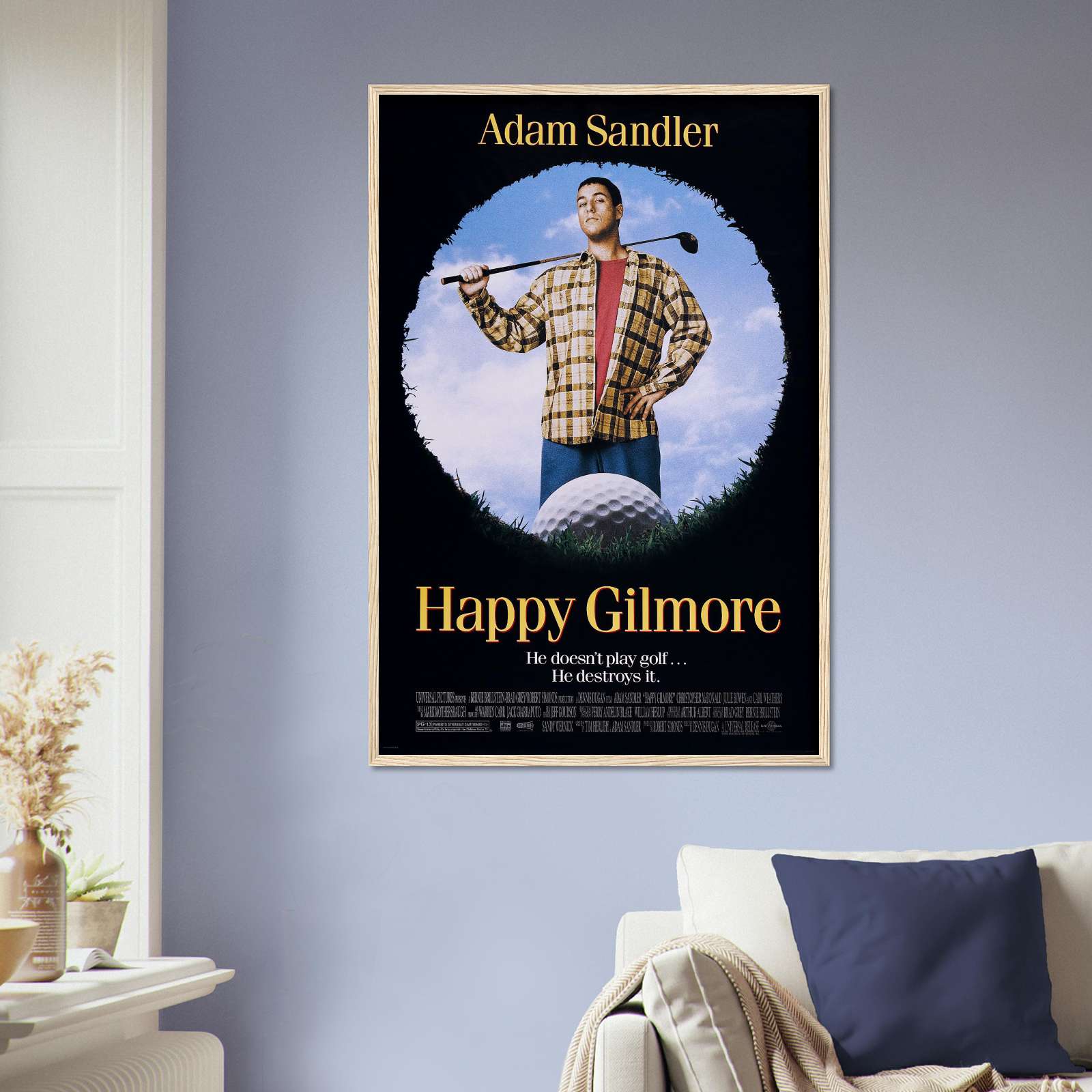 Happy Gilmore Movie Poster, Happy Gilmore Poster, Full-Size Poster ...