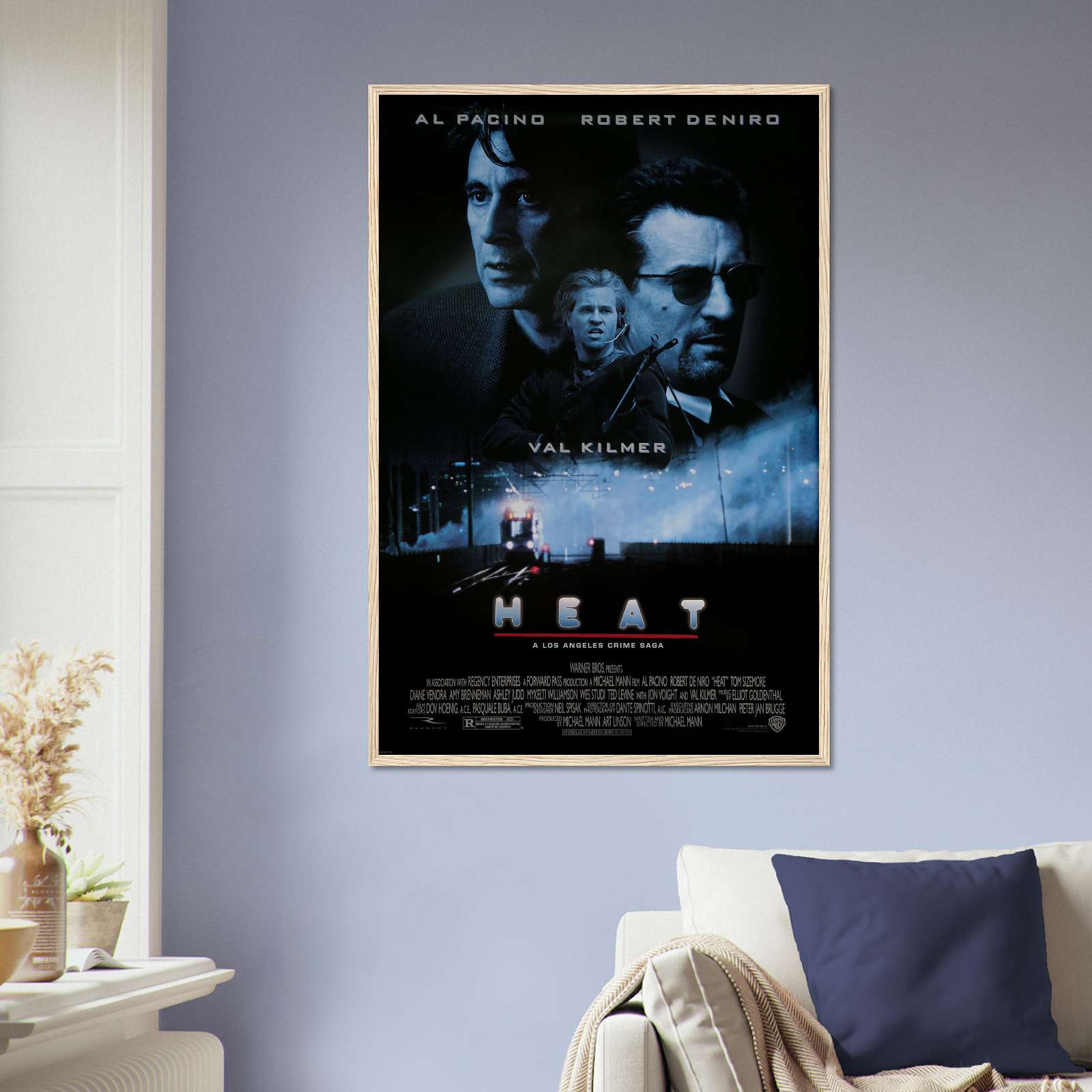 Heat Movie Poster, Classic Movie Poster, Film Poster, Full-Size Poster ...