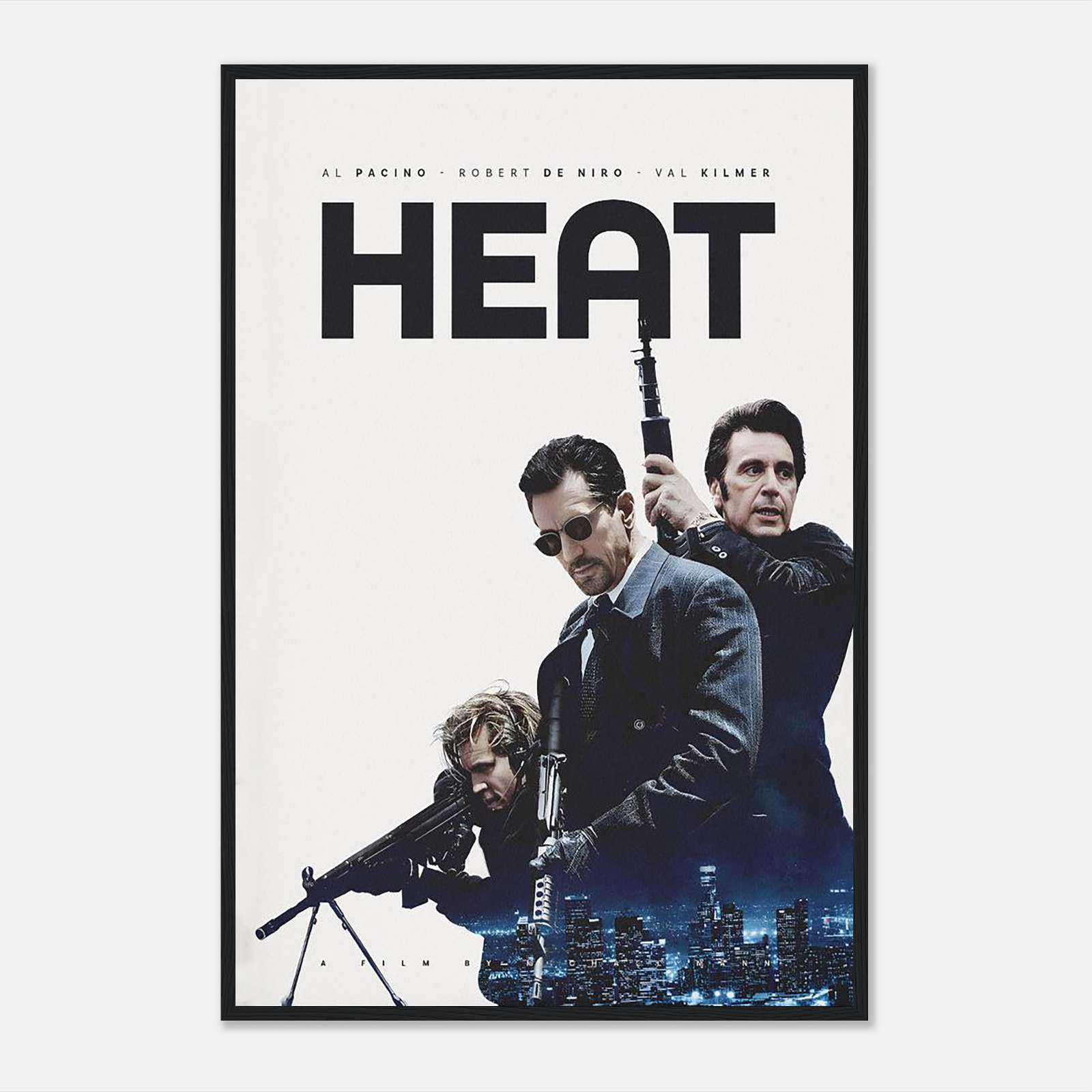 Heat Poster Film Wall Art For Cinema Lovers And Collectors, Full-Size ...