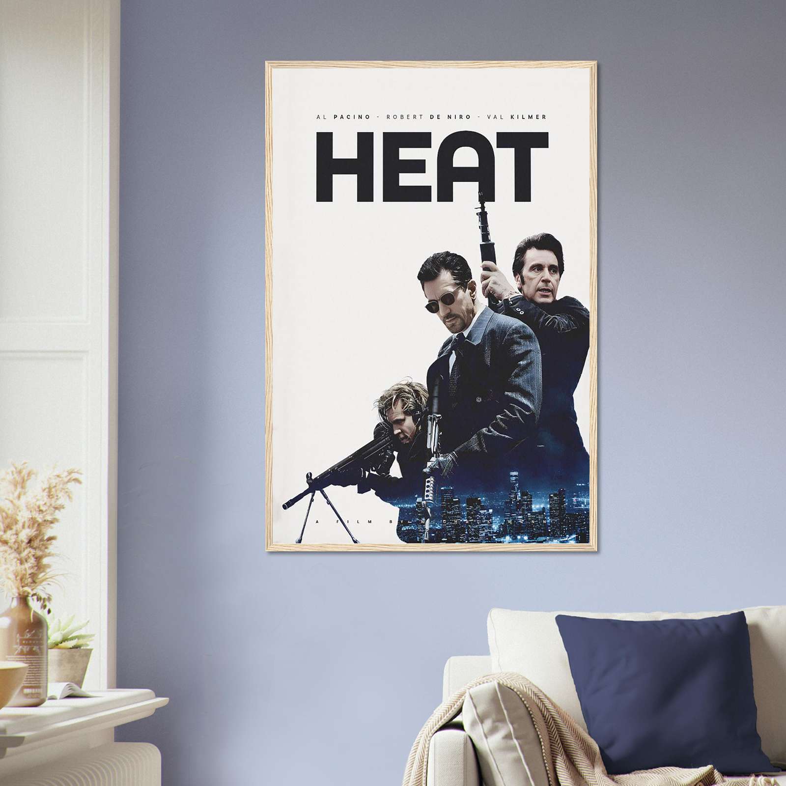 Heat Poster Film Wall Art For Cinema Lovers And Collectors, Full-Size ...
