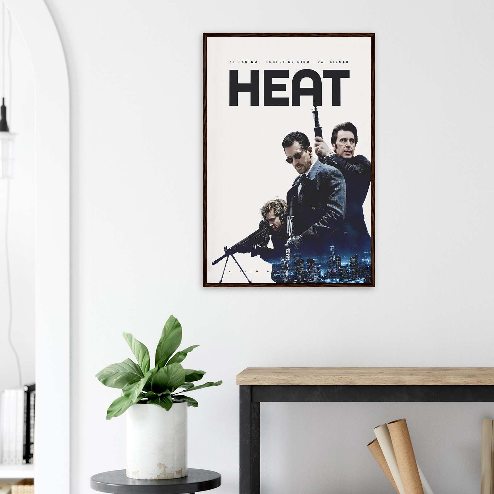 Heat Poster Film Wall Art For Cinema Lovers And Collectors, Full-Size ...