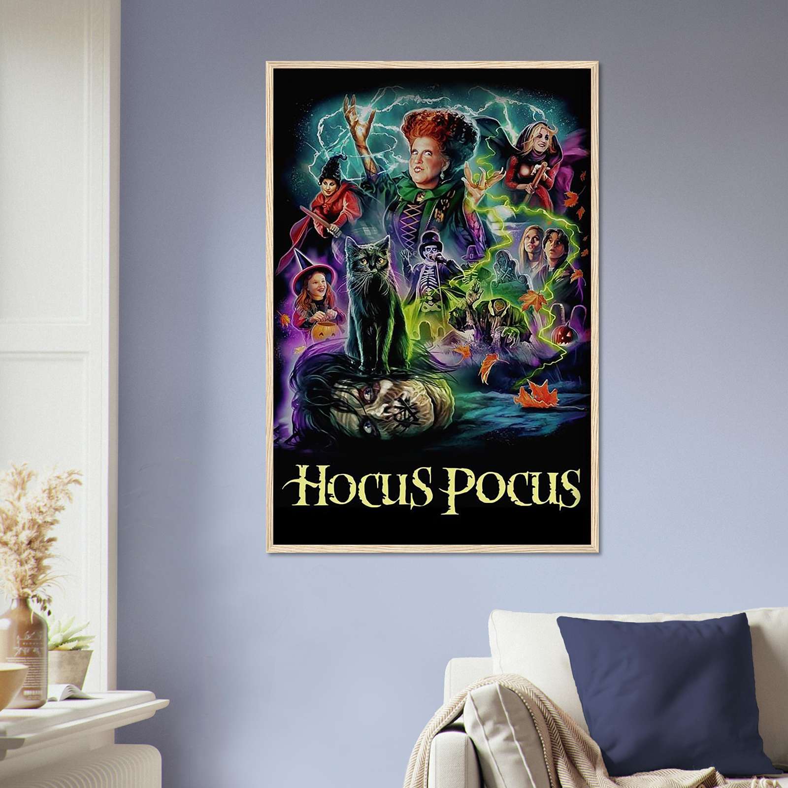 Hocus Pocus Movie Poster, Hocus Pocus Film Poster, Vintage Movie Poster ...