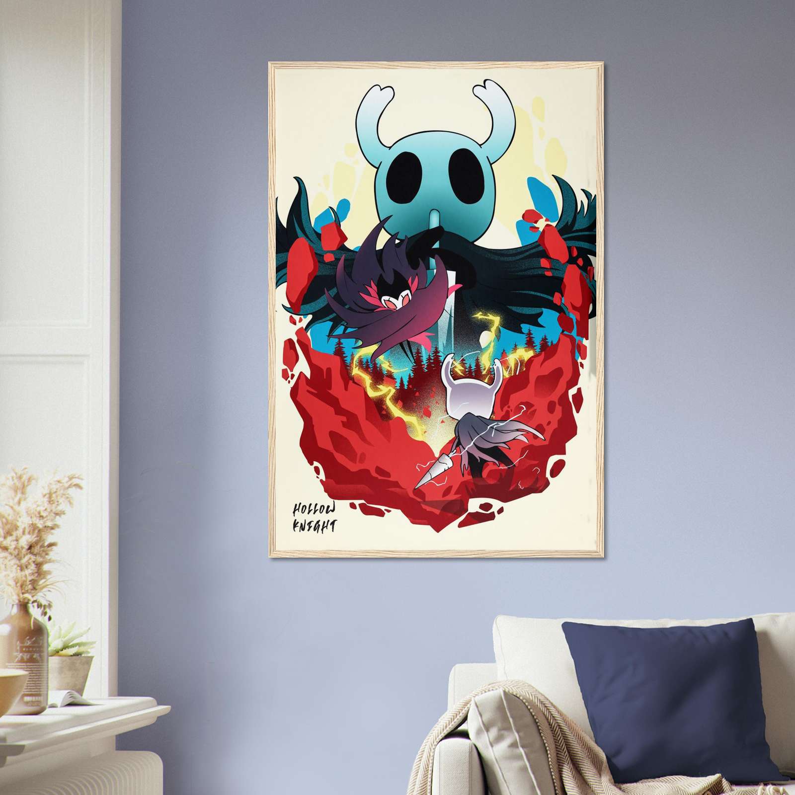 Hollow Knight Poster, Hollow Knight Game Poster, Video Game Poster 1 ...