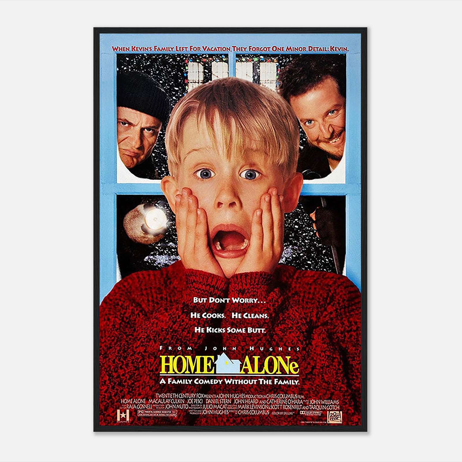 Home Alone Movie Posster, Vintage Movie Poster, Film Poster, Full-Size ...